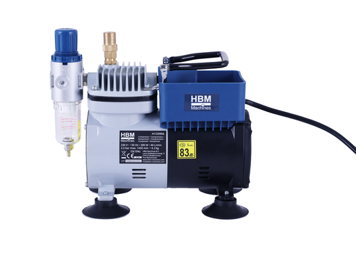 HBM airbrush compressor set, 300W | HBM Machines