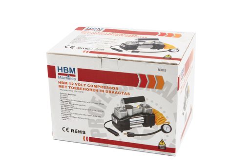 Compresseur 12 volts HBM avec accessoires ... | HBM Machines