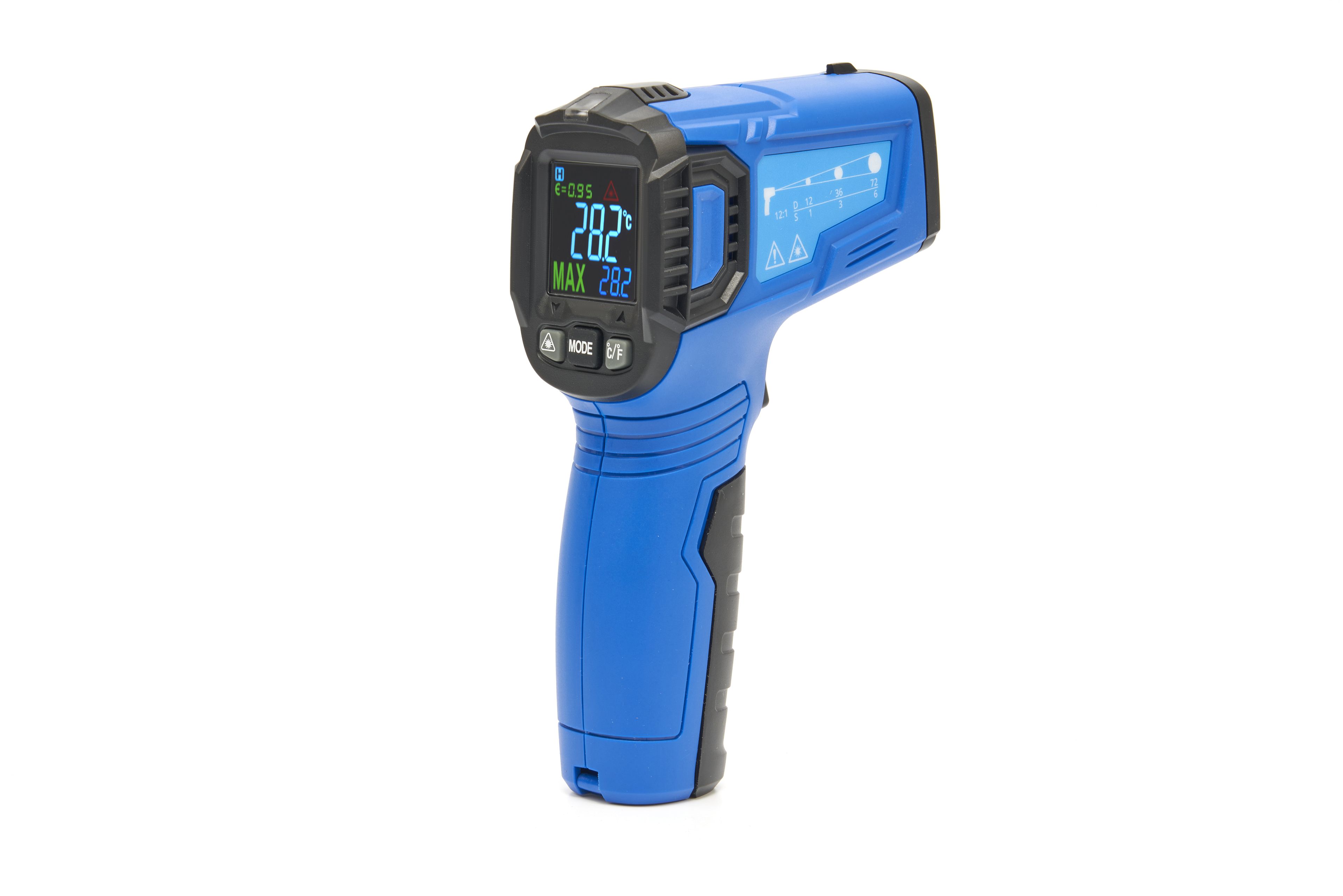 Thermomètre infrarouge numérique HBM -50 /... | HBM Machines