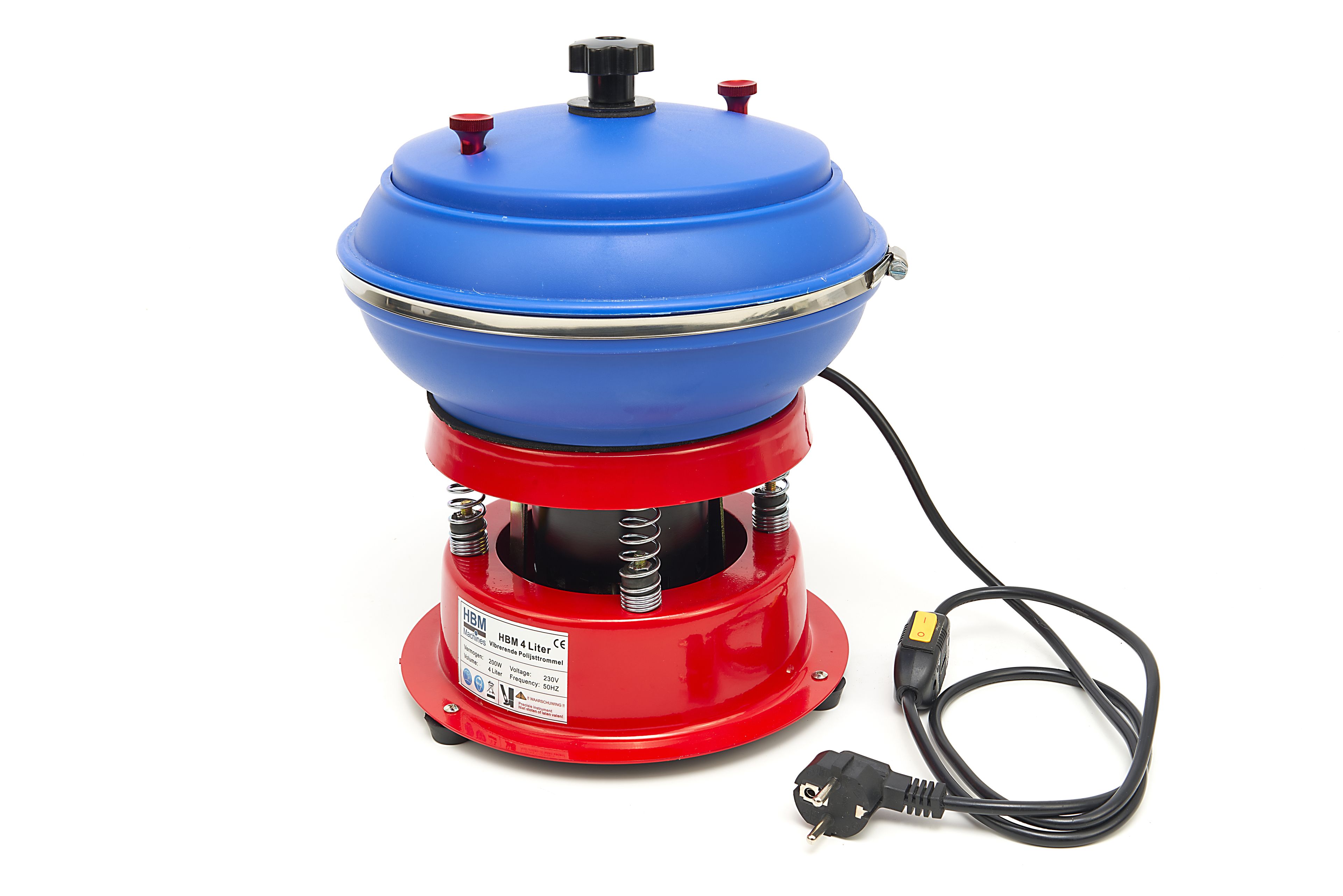 HBM Profesional 4 Litros Tambor Pulidor Vi... | HBM Machines