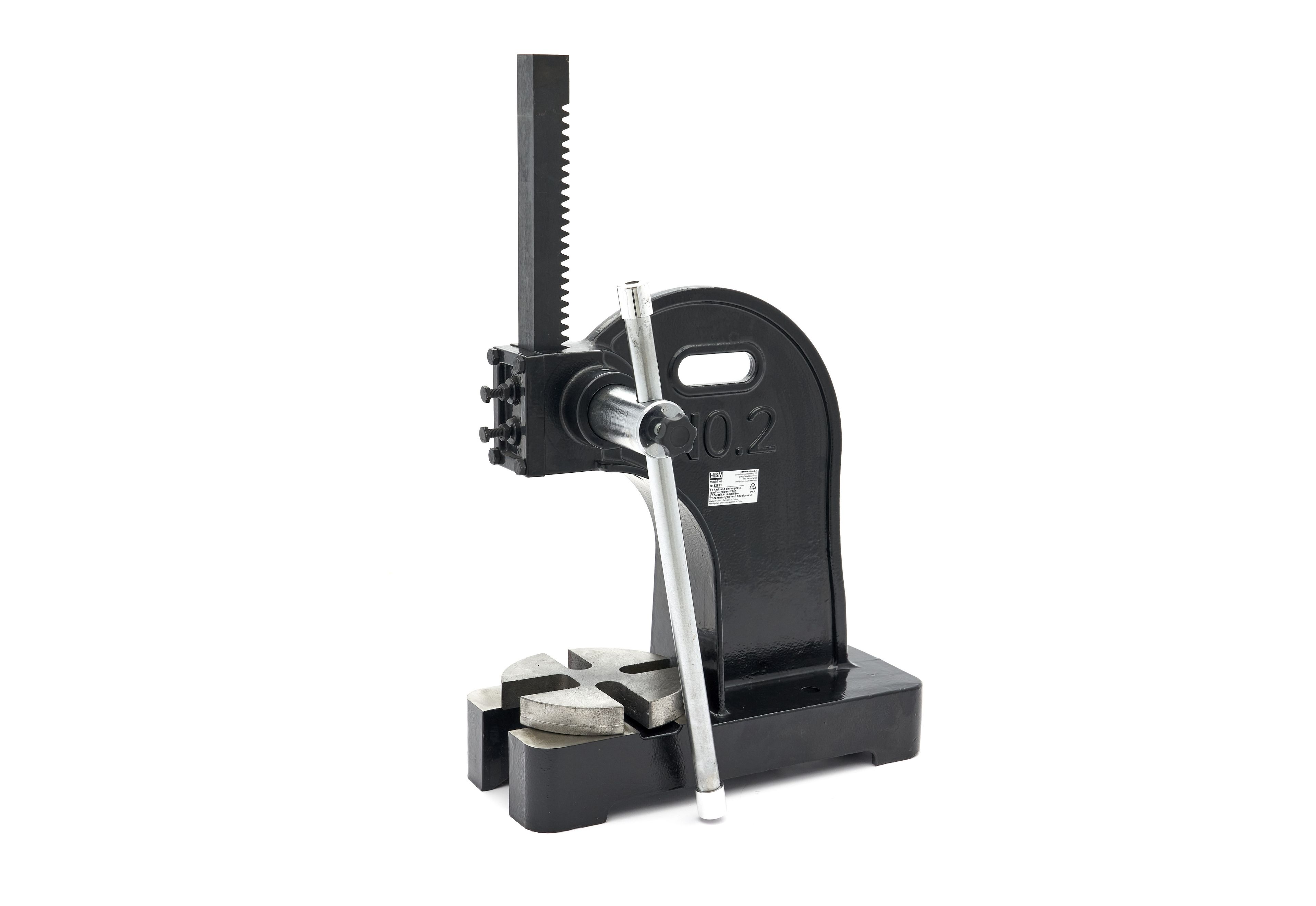 Pressa a cremagliera HBM 2 tonnellate | HBM Machines