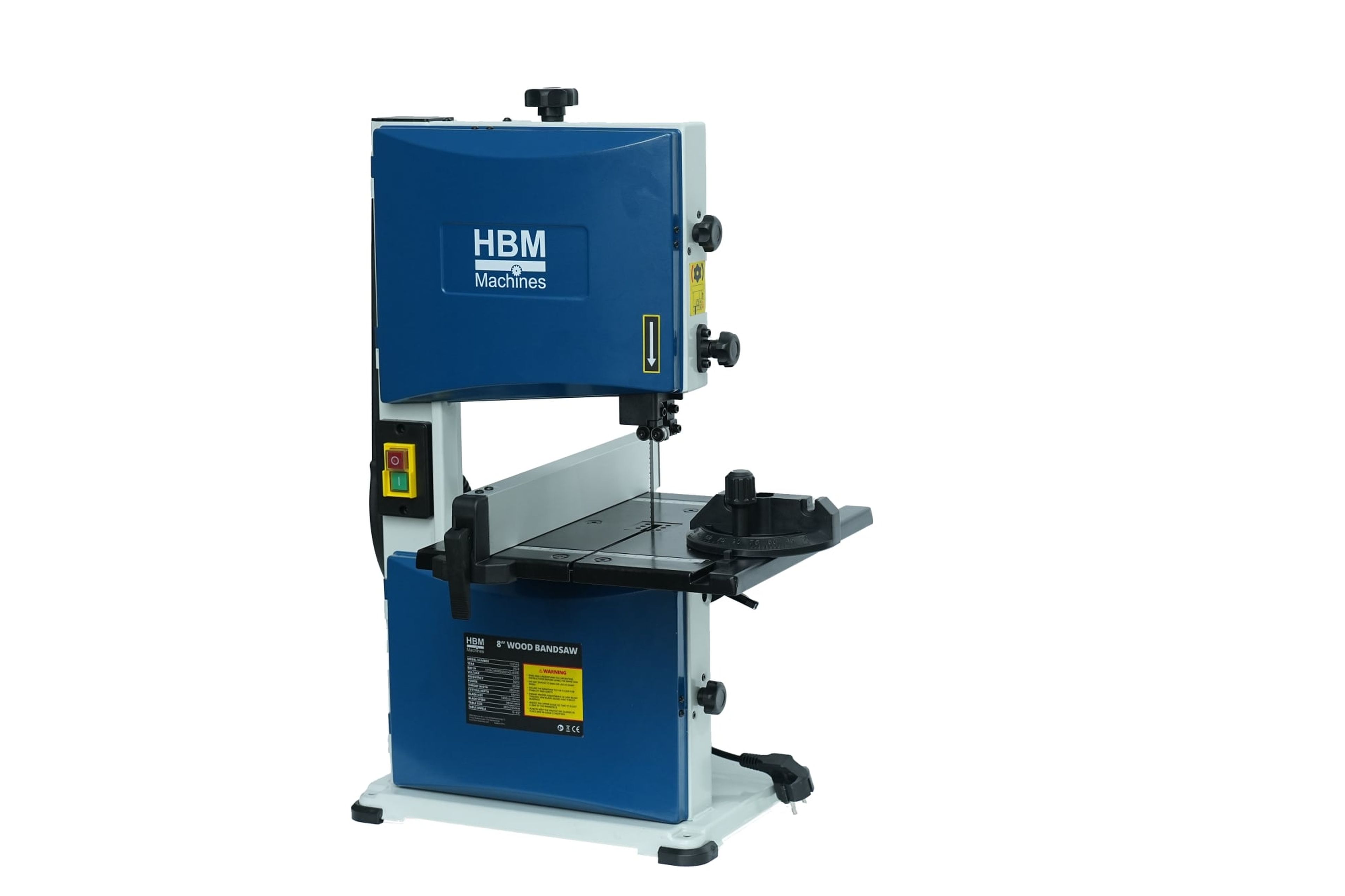 HBM Scie à ruban à bois 8 pouces | HBM Machines
