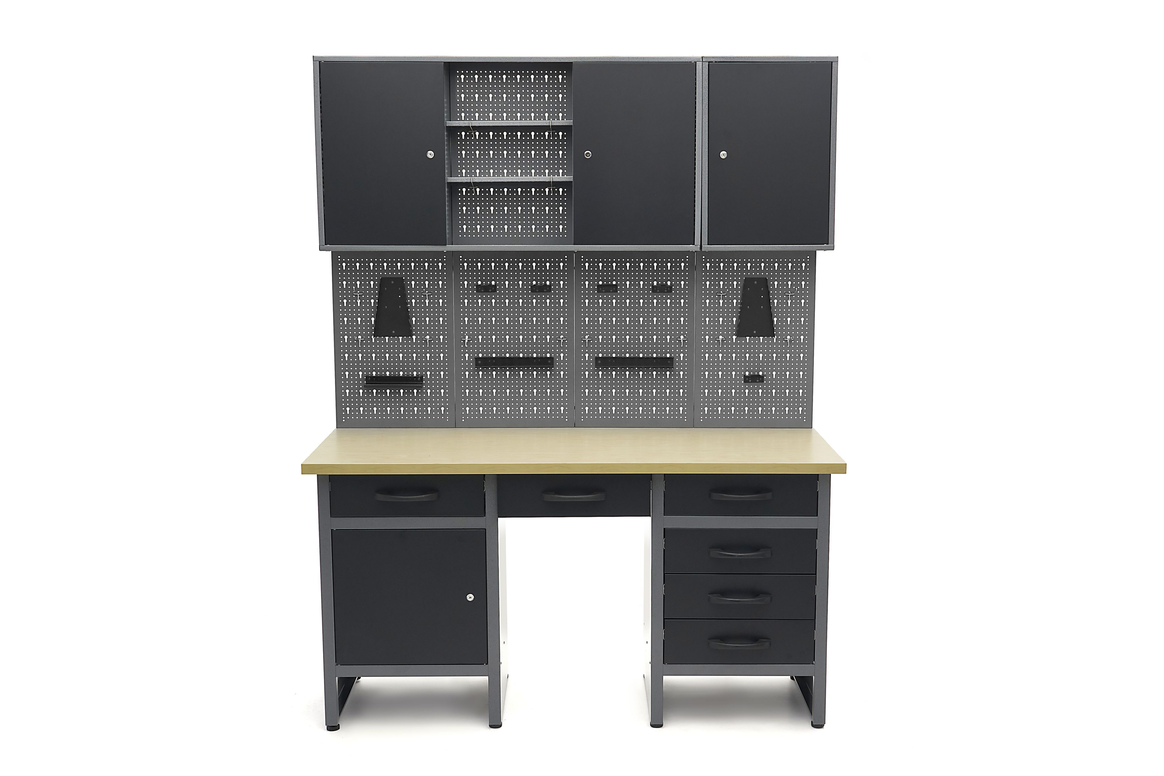 Banco de trabajo HBM con puertas 160 x 60 ... | HBM Machines