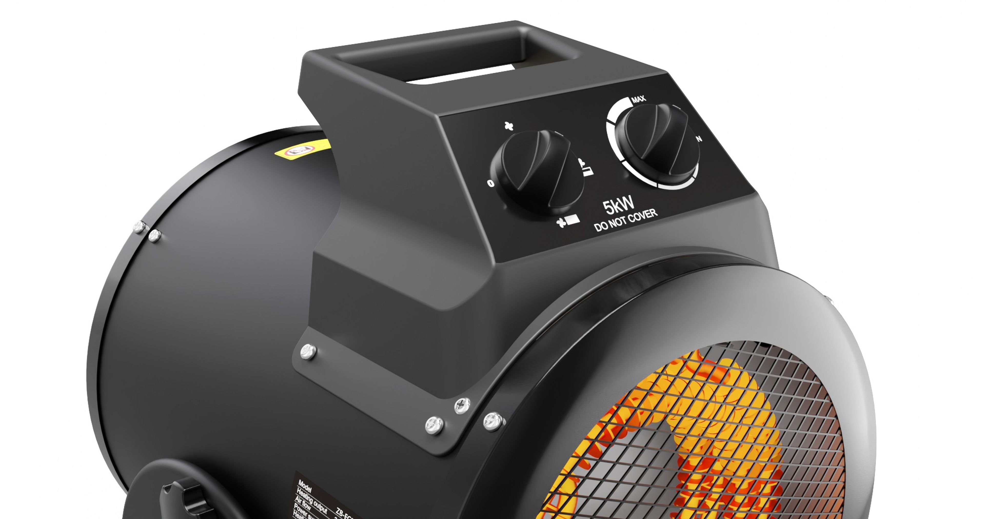 HBM elektrische heater 2500 - 5000 Watt 40... | HBM Machines