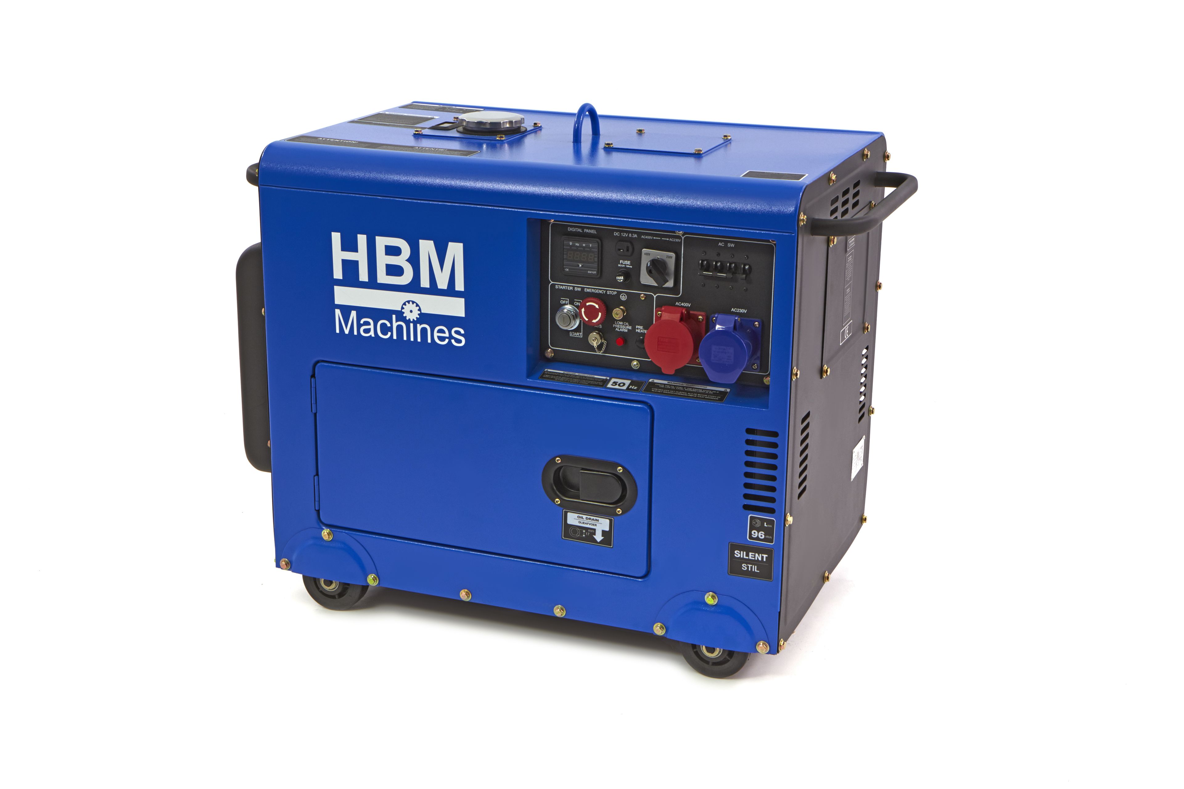 Generatore di standby HBM 7900 Watt, gener... | HBM Machines