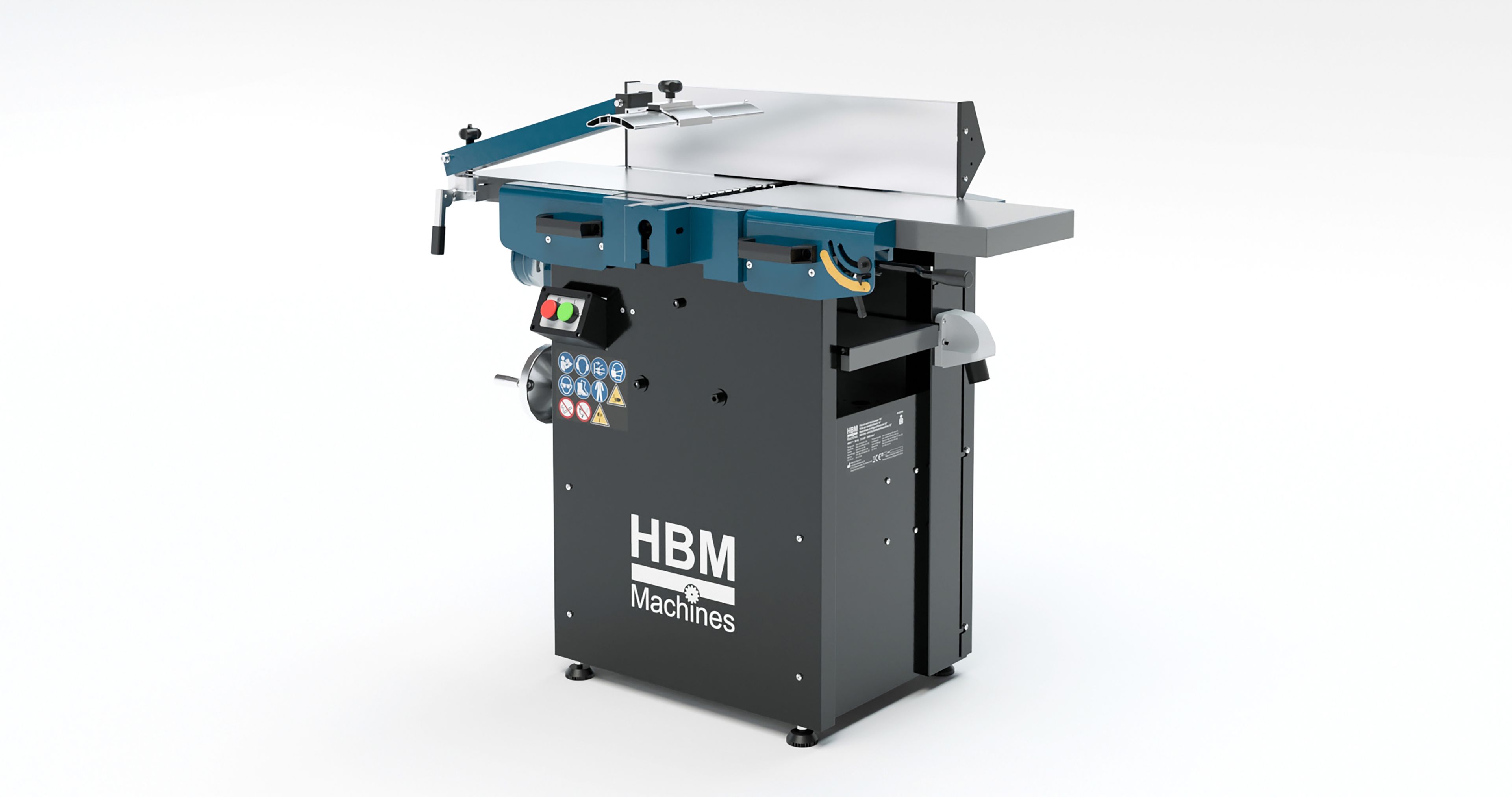 Raboteuse-dégauchisseuse HBM avec tête hél... | HBM Machines