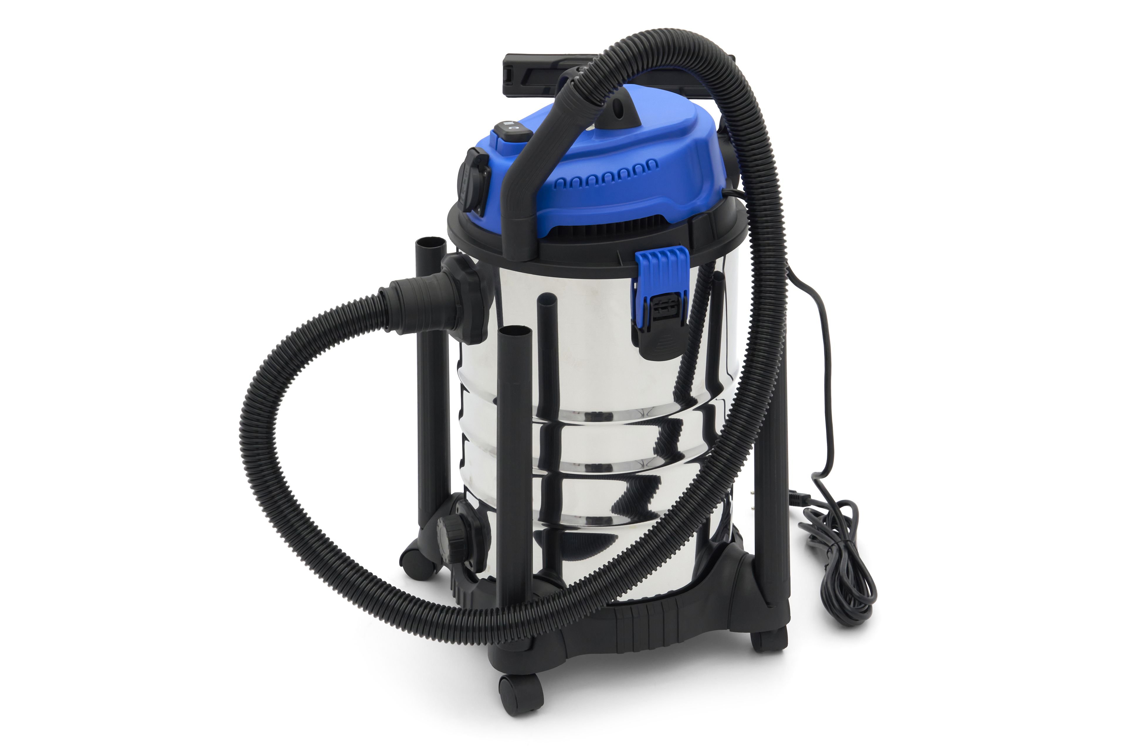 HBM 30 Liter RVS Nat en Droog Stofzuiger m... | HBM Machines