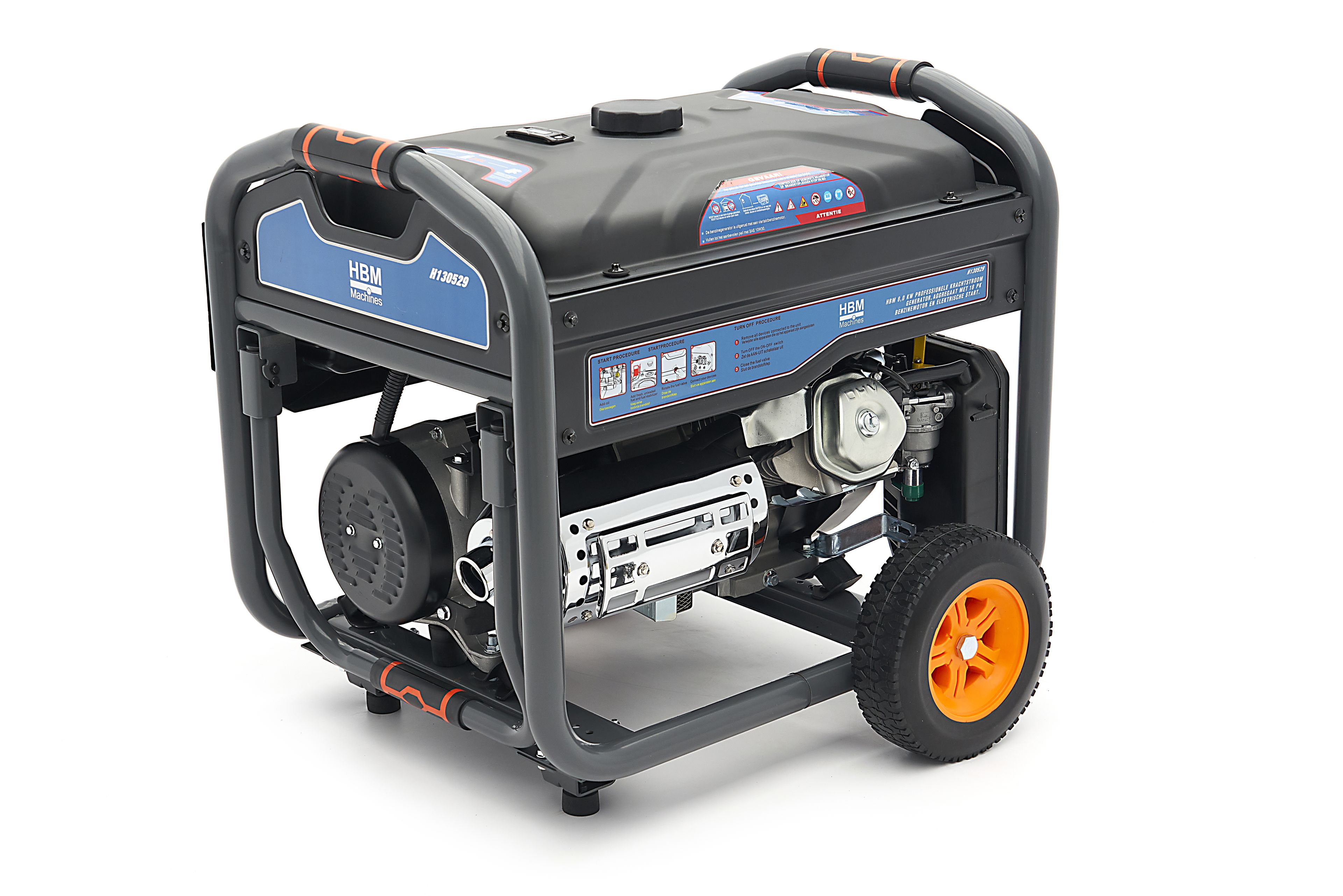 HBM 3800 Watt Krachtstroom Generator, Aggr... | HBM Machines