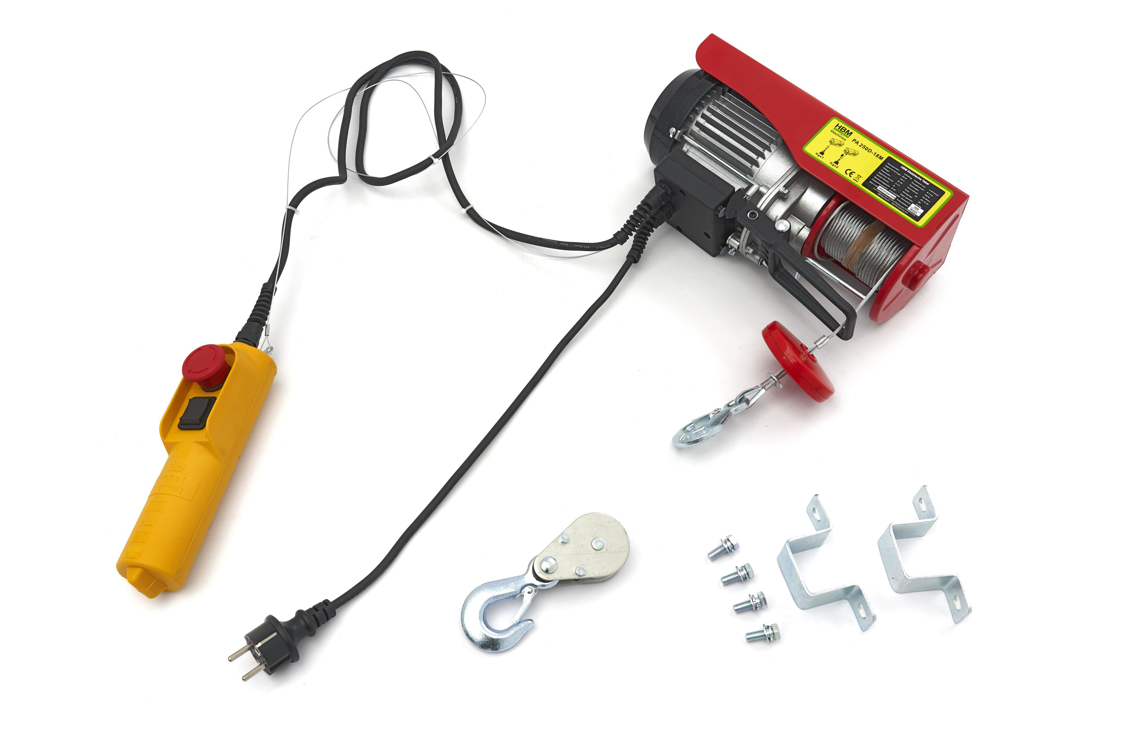 HBM 250 kg Elektrische Takel 18 meter | HBM Machines