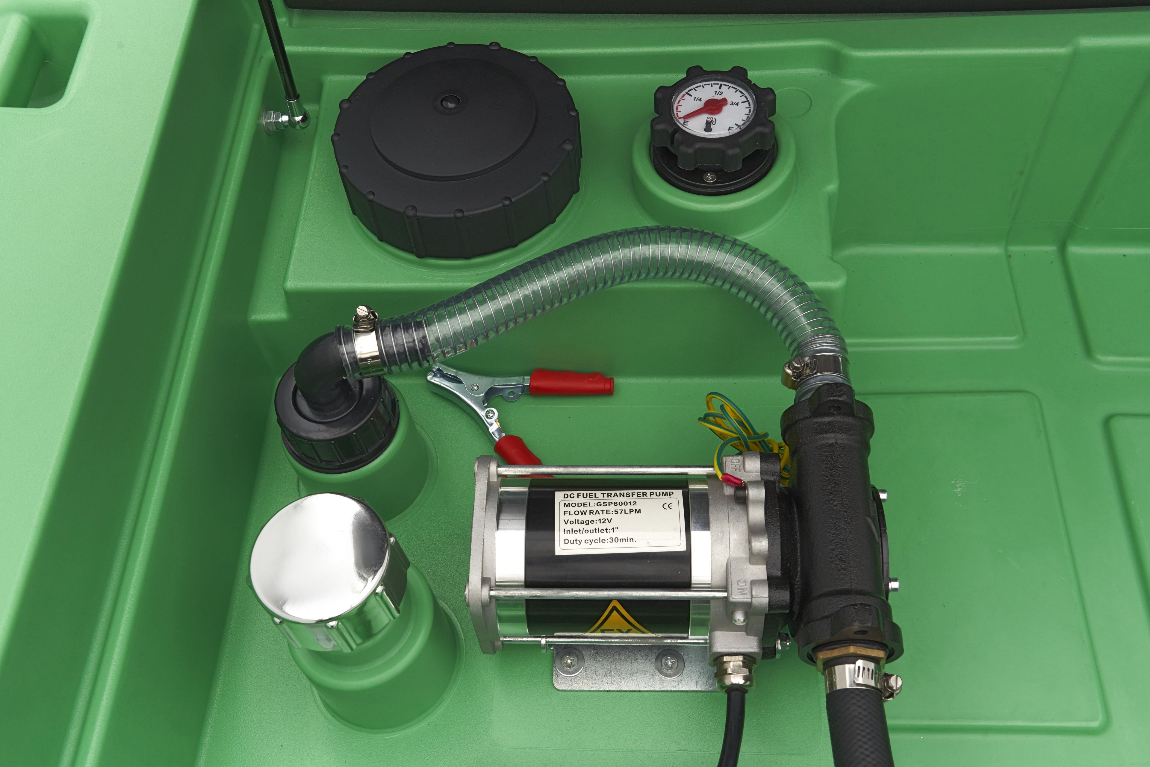 HBM 12 Volt 330 Liter benzinepomp met tank... | HBM Machines