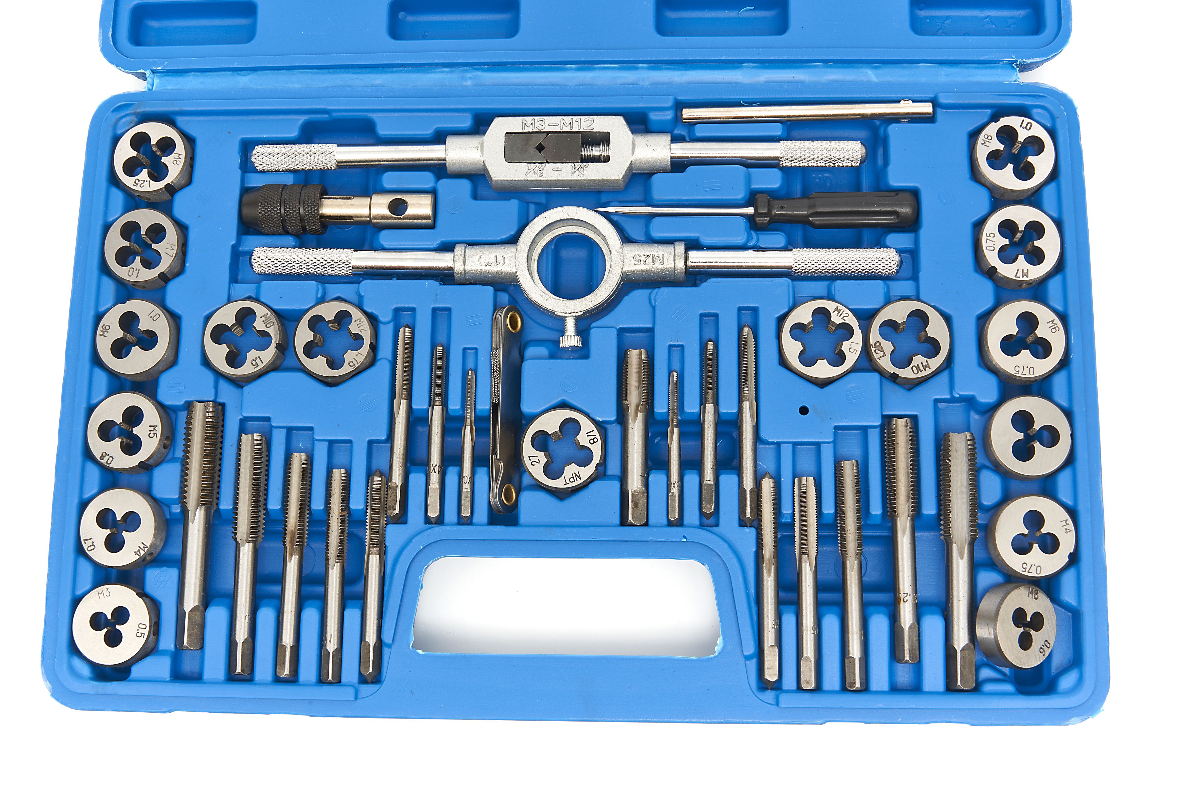 HBM Jeu de taraudage et de coupe métrique ... | HBM Machines