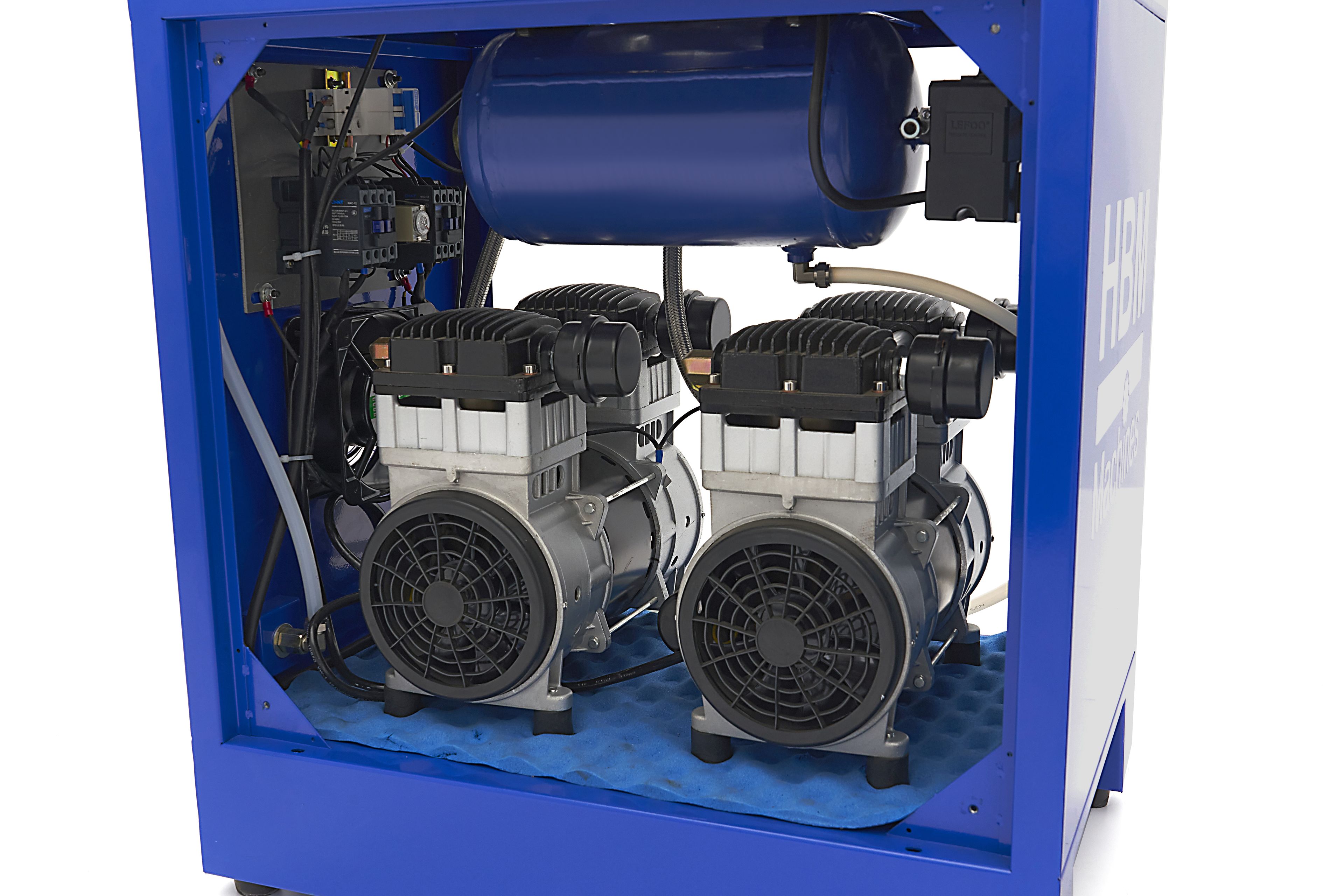 HBM 4 HP Compresseur industriel à faible b... | HBM Machines