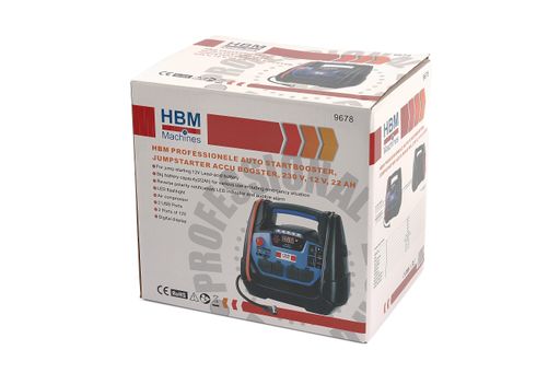 HBM auto jumpstarter, accu Booster, 12/230... | HBM Machines