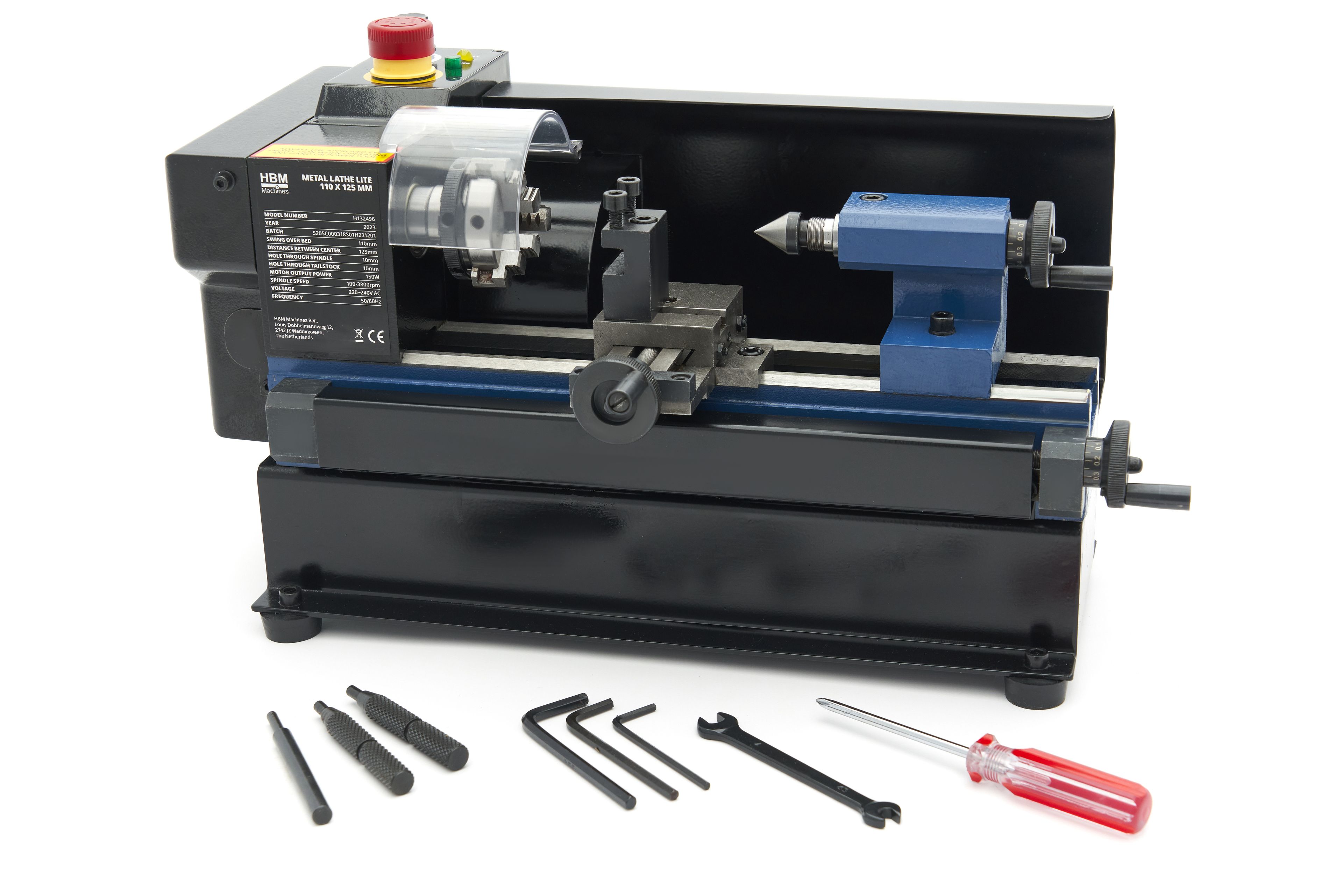 HBM metaaldraaibank lite 110 x 125 mm | HBM Machines