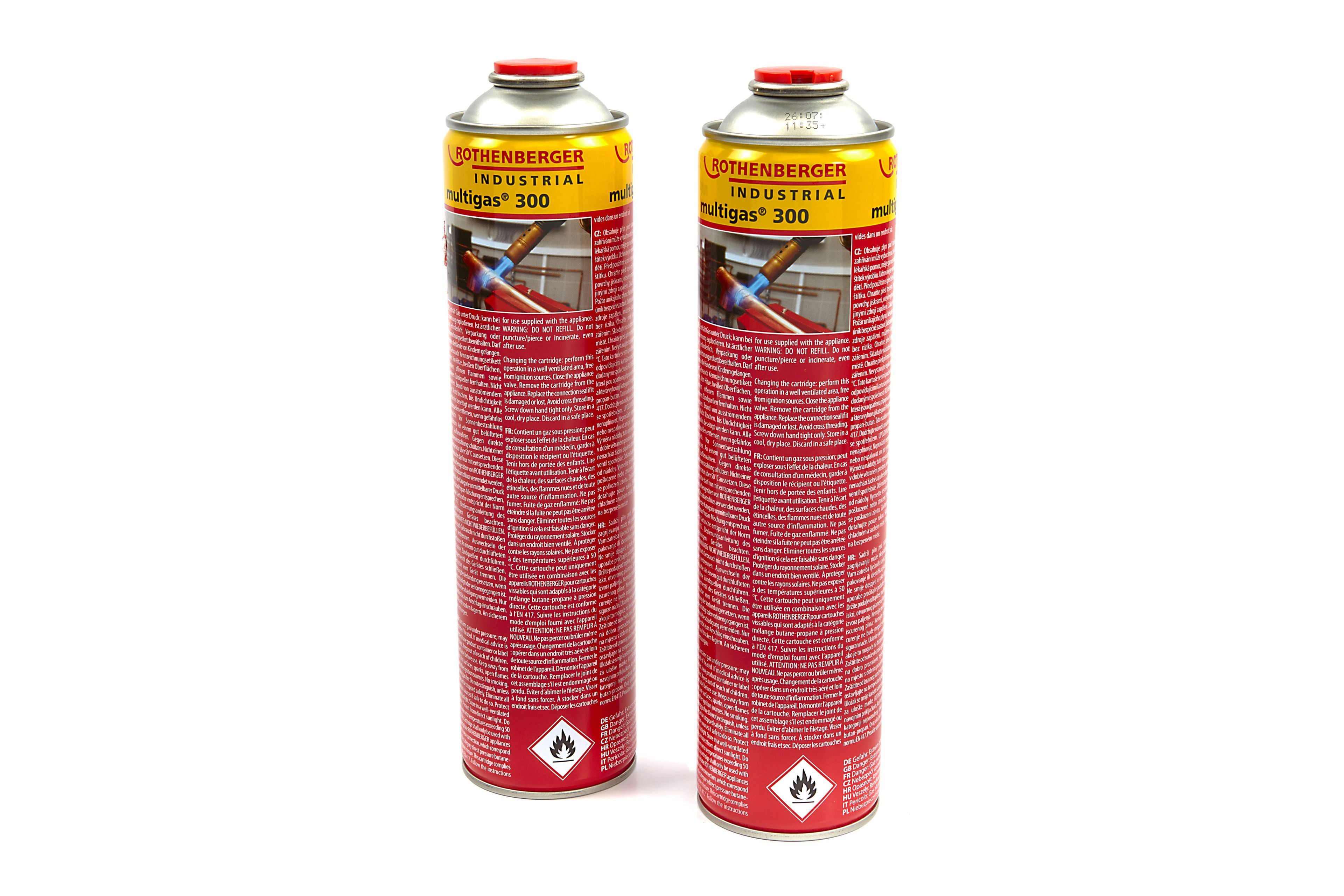 Rothenberger Multigas cylinder 300, Duopac... | HBM Machines