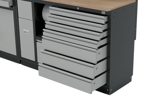 Sistema de mesa de trabajo modular HBM de ... | HBM Machines