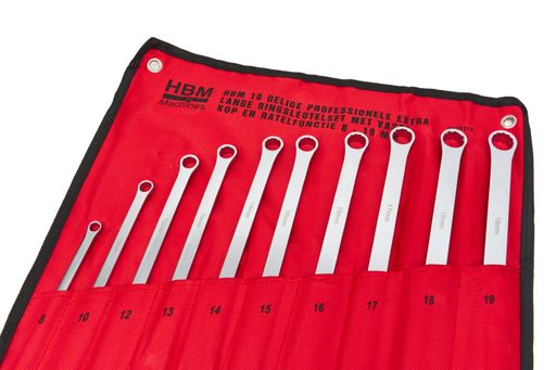 HBM - Jeu de 10 clés à molette professionn... | HBM Machines