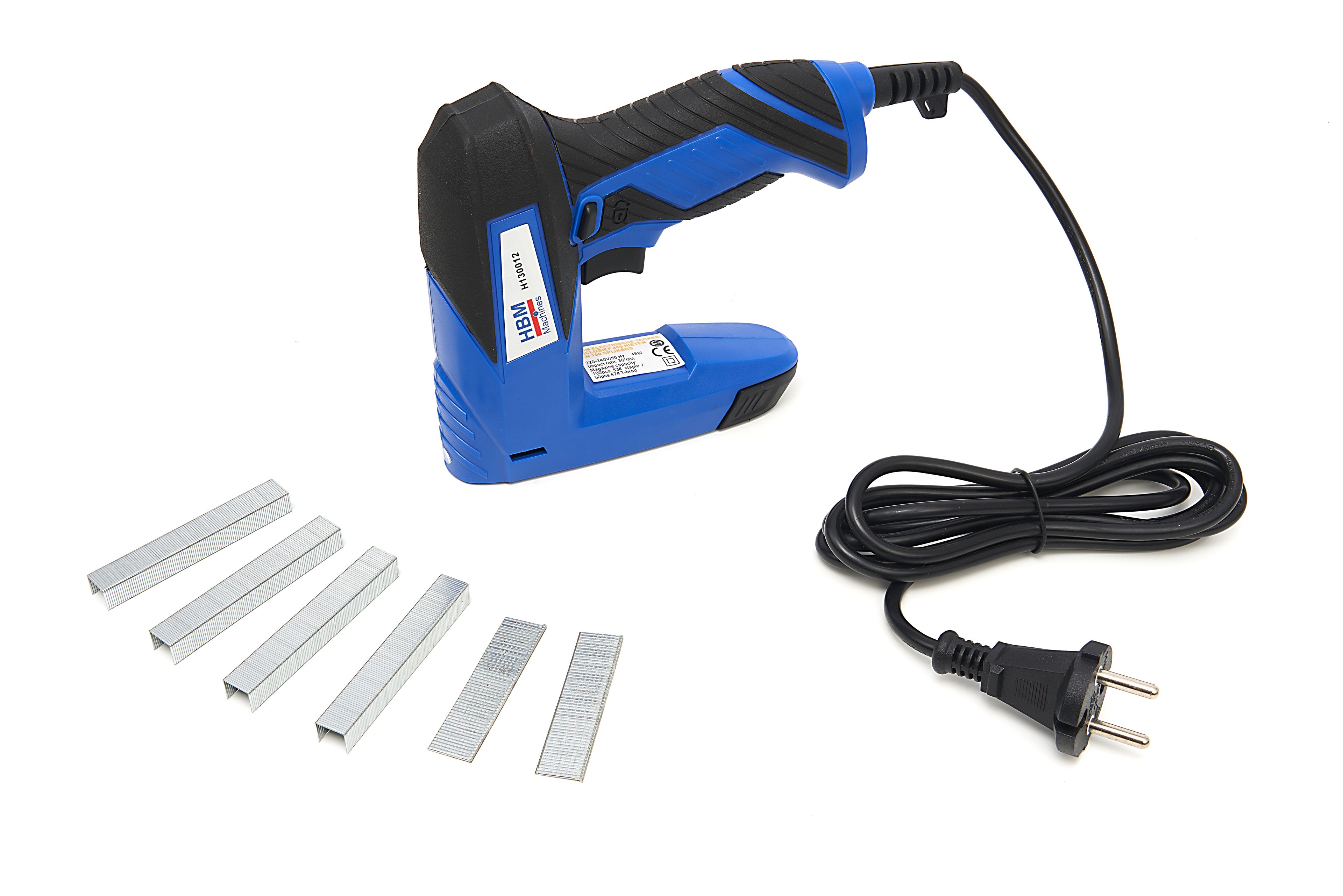 HBM Electrische Tacker Inclusief 400 Niete... | HBM Machines