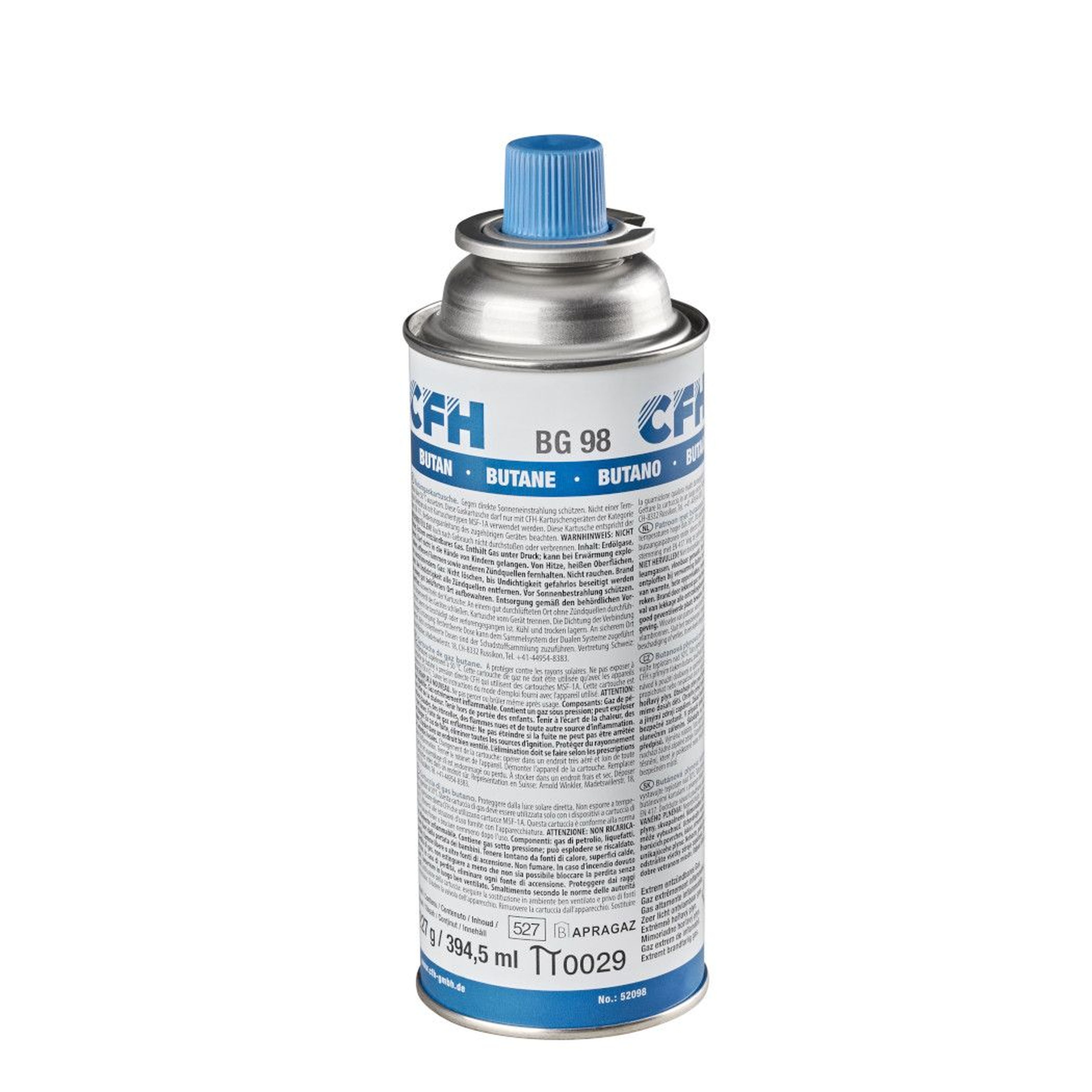 Bombola di butano CFH | HBM Machines