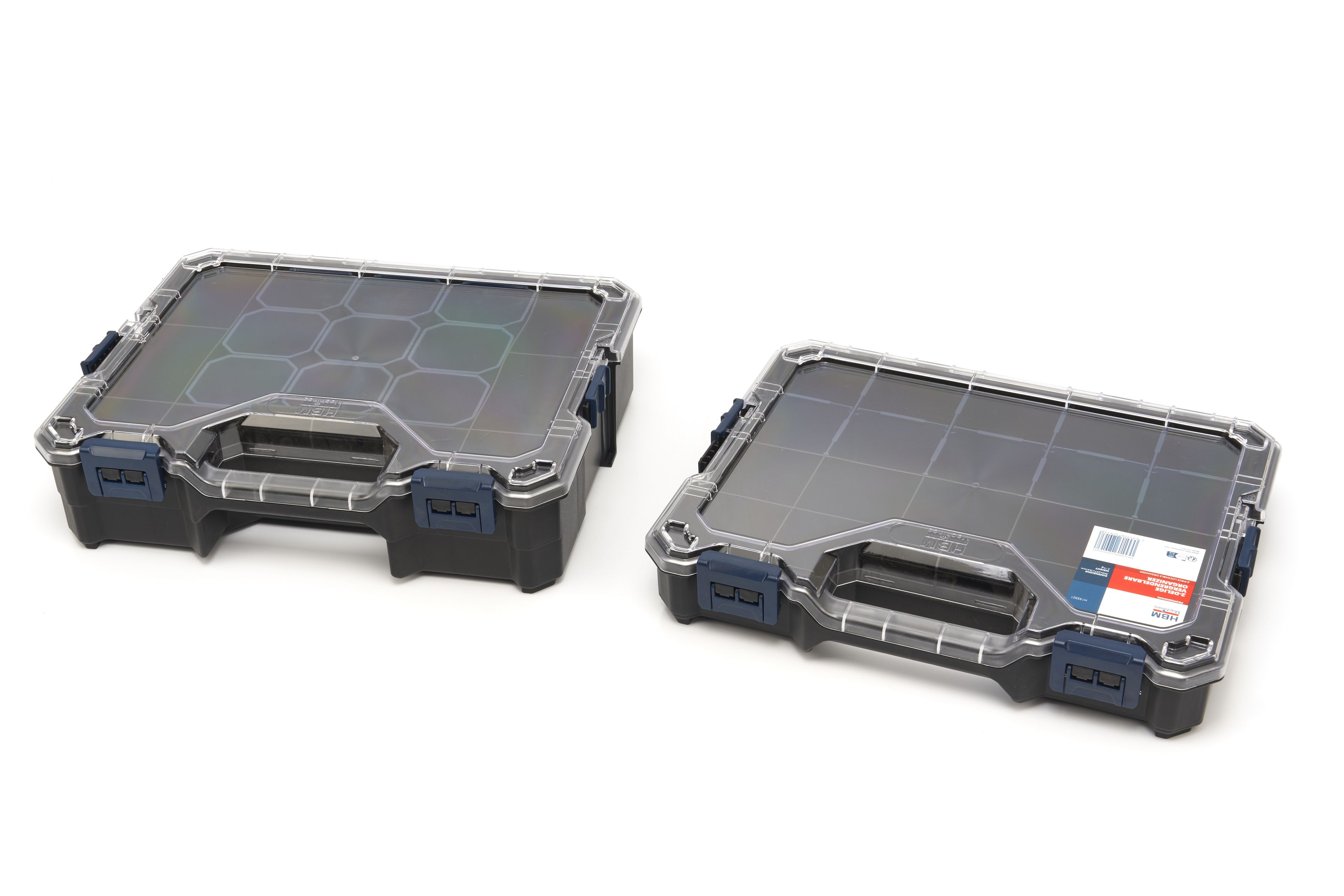 Organizer a chiusura a doppia faccia HBM