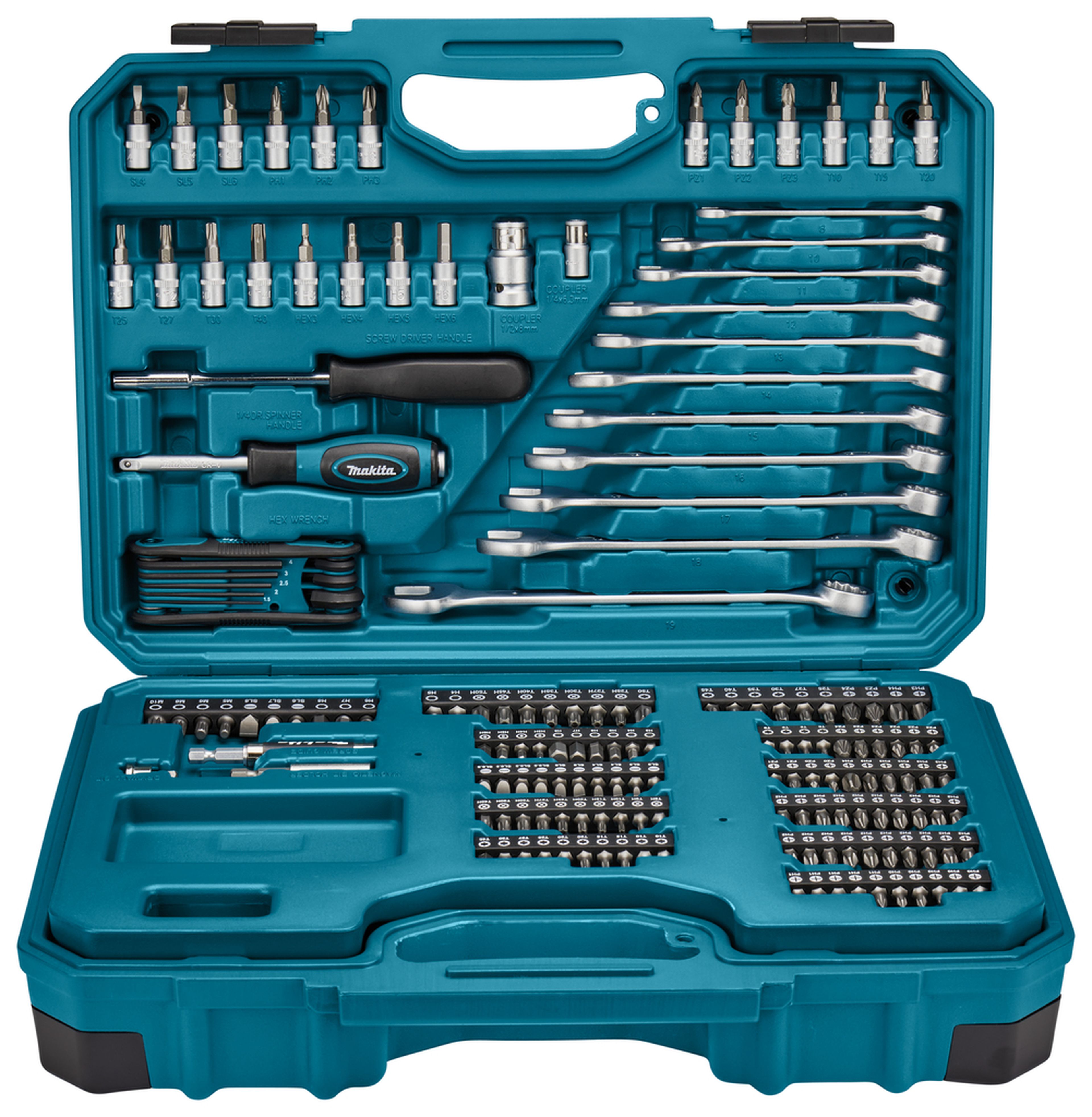 Makita 221-teiliges Handwerkzeug-Set | HBM Machines