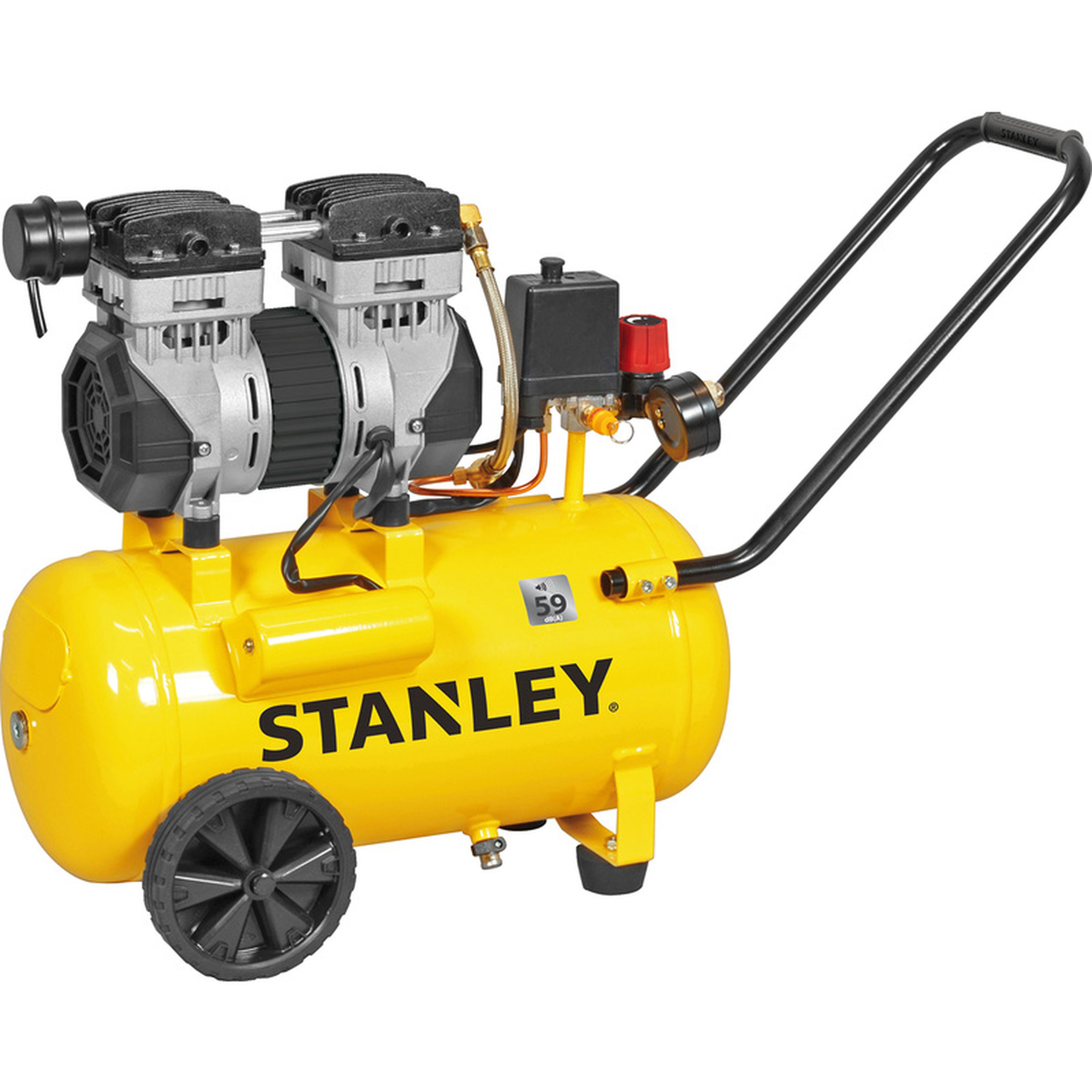 Stanley compressor Silent 24 liter SXCMS13... | HBM Machines