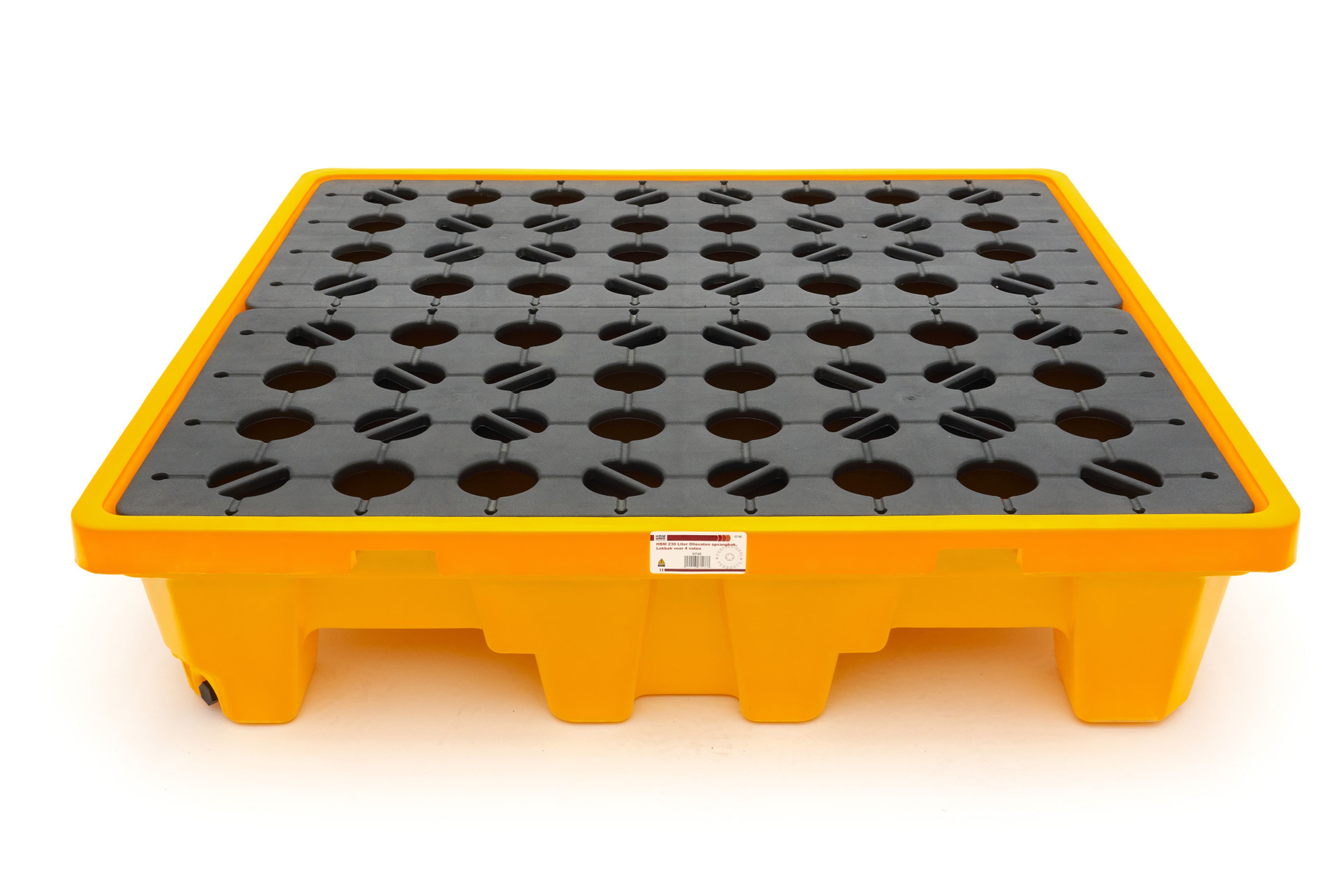 HBM bac de rétention pour 4 fûts, 230 litres | HBM Machines