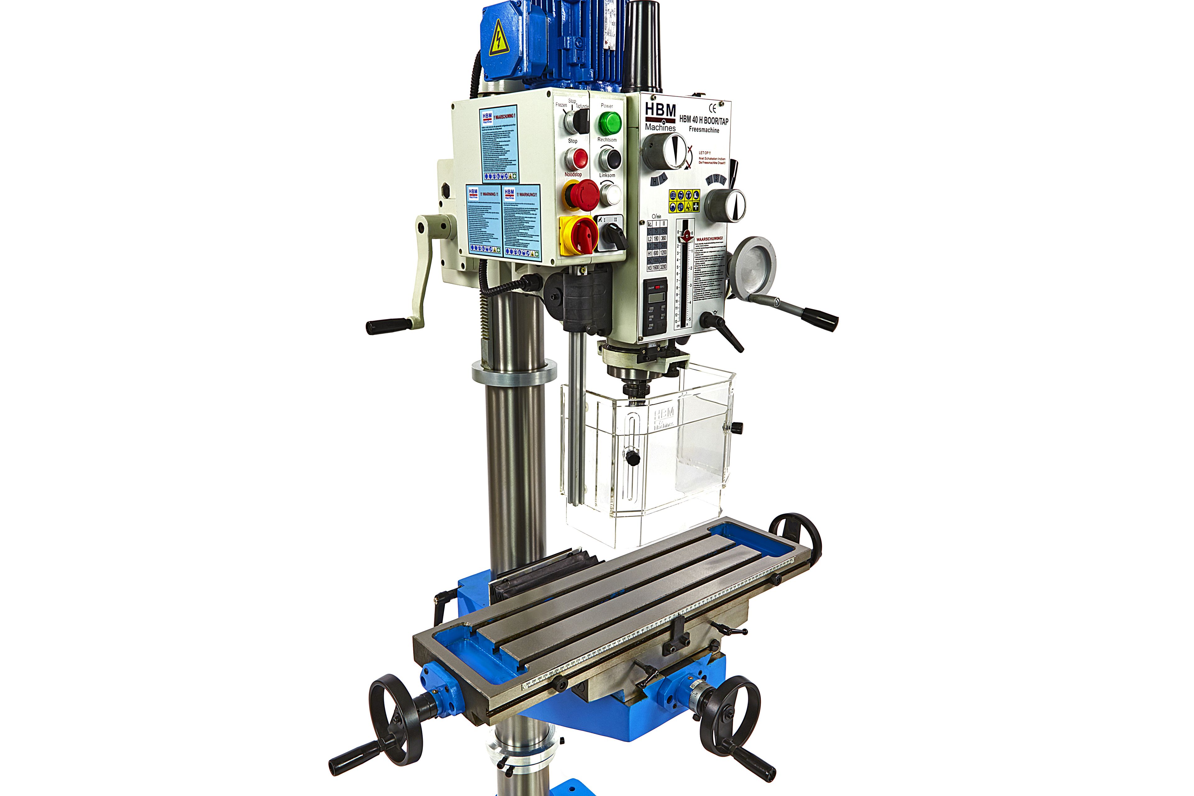 HBM 40 H Boor / Tap / Freesmachine | HBM Machines