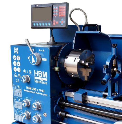 HBM 360 x 1000 Metaaldraaibank Vario compleet | HBM Machines