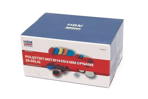 HBM polijstset met M14 en 6 mm opname 29-d... | HBM Machines