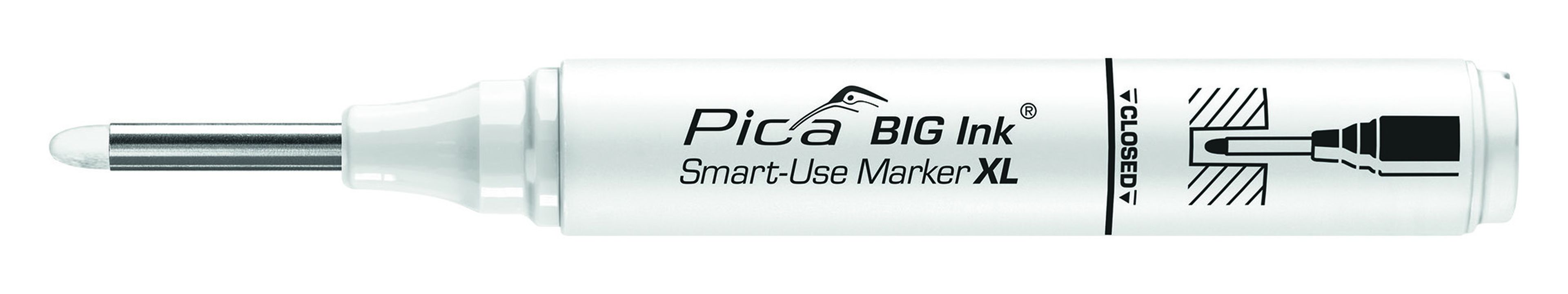 Pica 7052 BIG Ink Marker XL blanc | HBM Machines