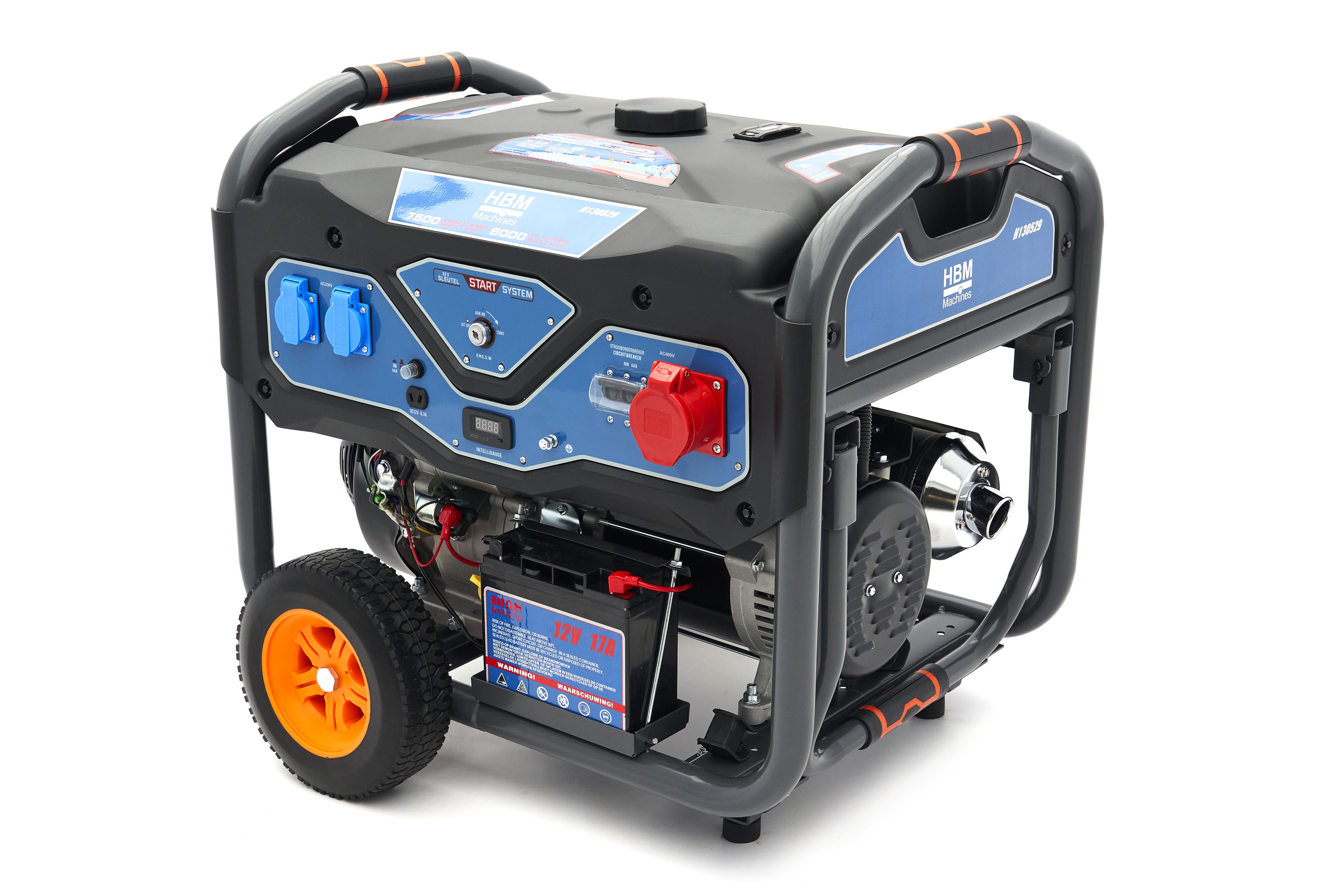 HBM 3800 Watt Krachtstroom Generator, Aggr... | HBM Machines