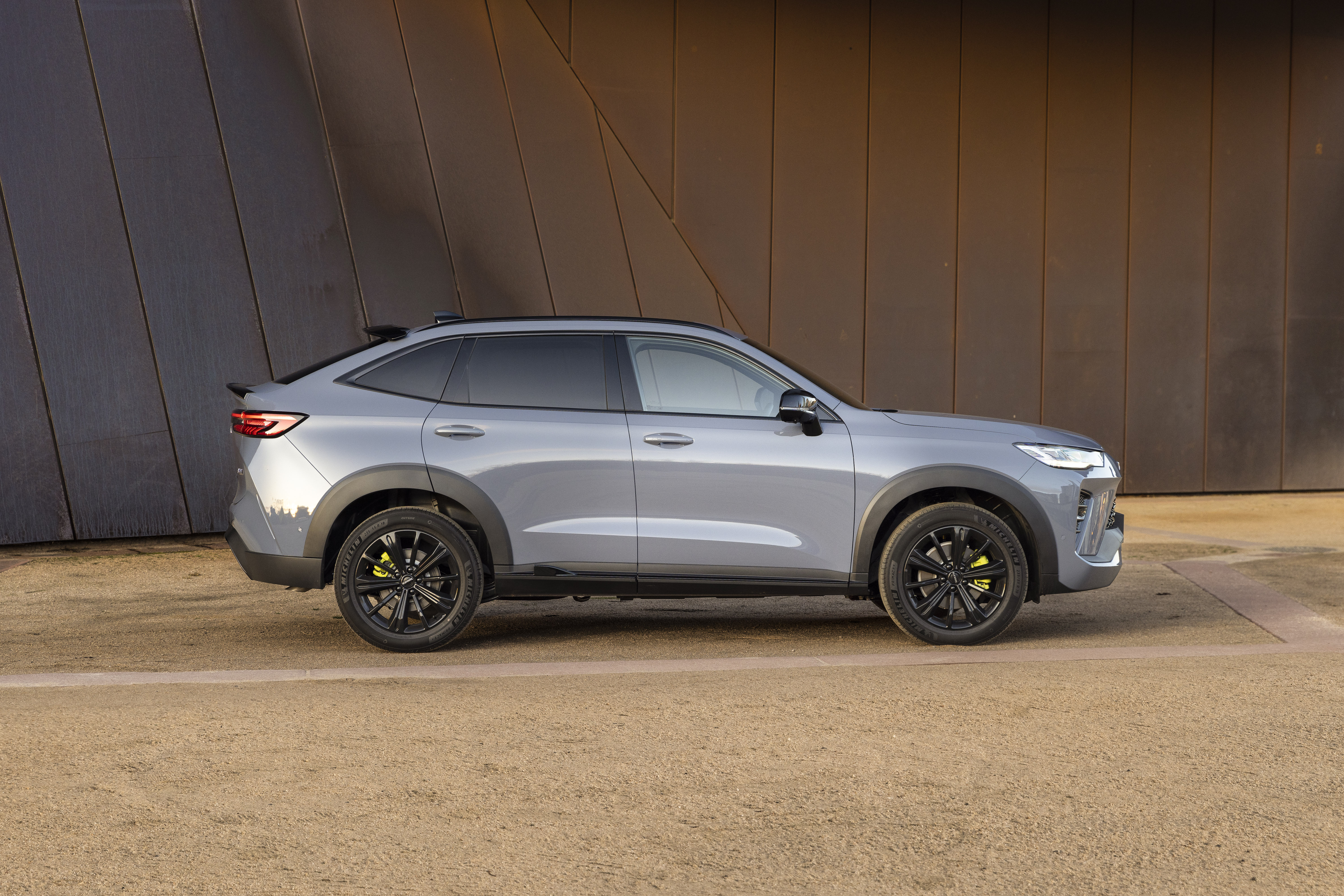 Grey Crayon Porsche Cayman 718 GTS Limited Edition Print Crayon Grey