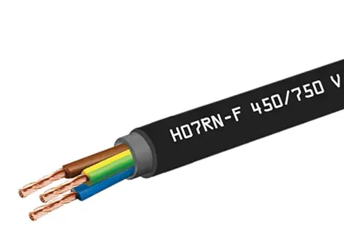 Cosa significa la sigla H07RN-F nel cavo di collegamento elettrico delle pompe? - Pompaacquashop
