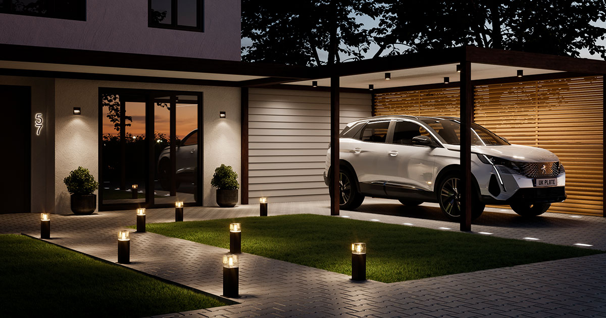 Belysning i carporten