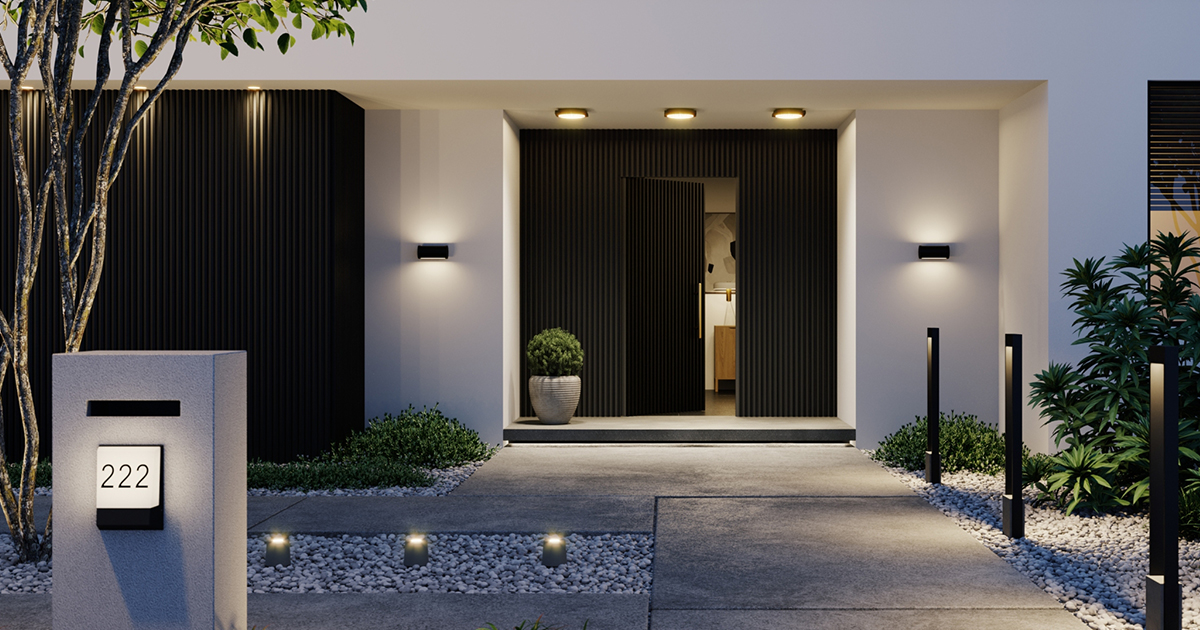 Fasadna rasvjeta za kuće i poslovne objekte