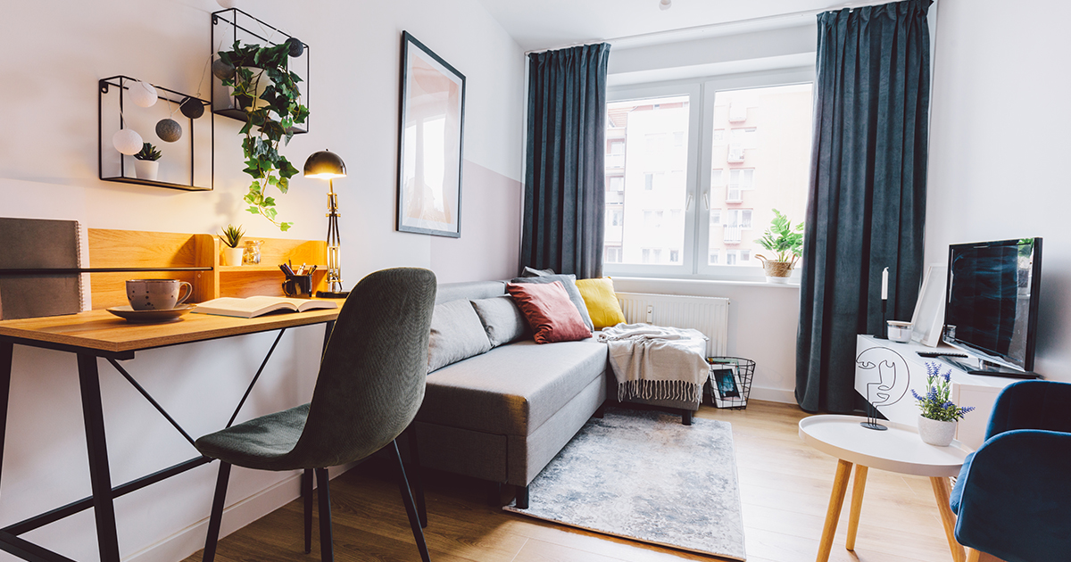 Lighting small rooms