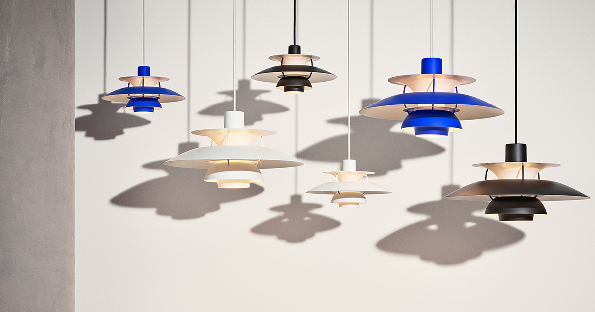 PH5 armatuur van Louis Poulsen