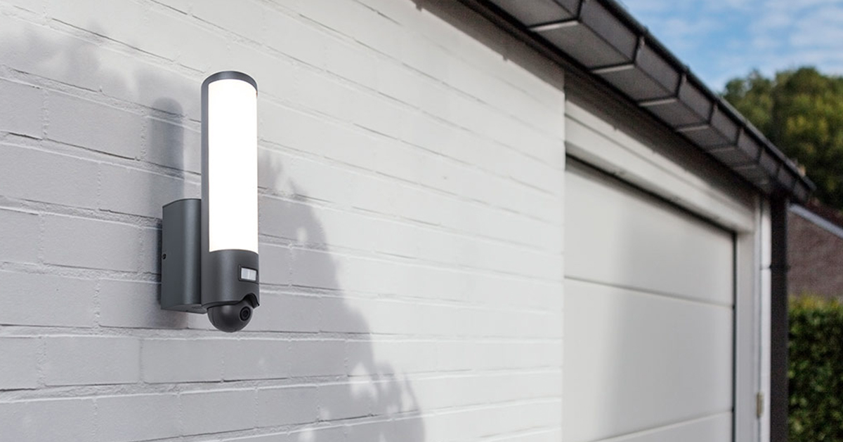 Lampade da esterno con telecamera - controllabili tramite app