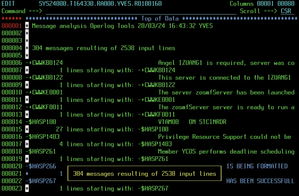 Operlog Tools for z/OS Log Streams | Beta Systems