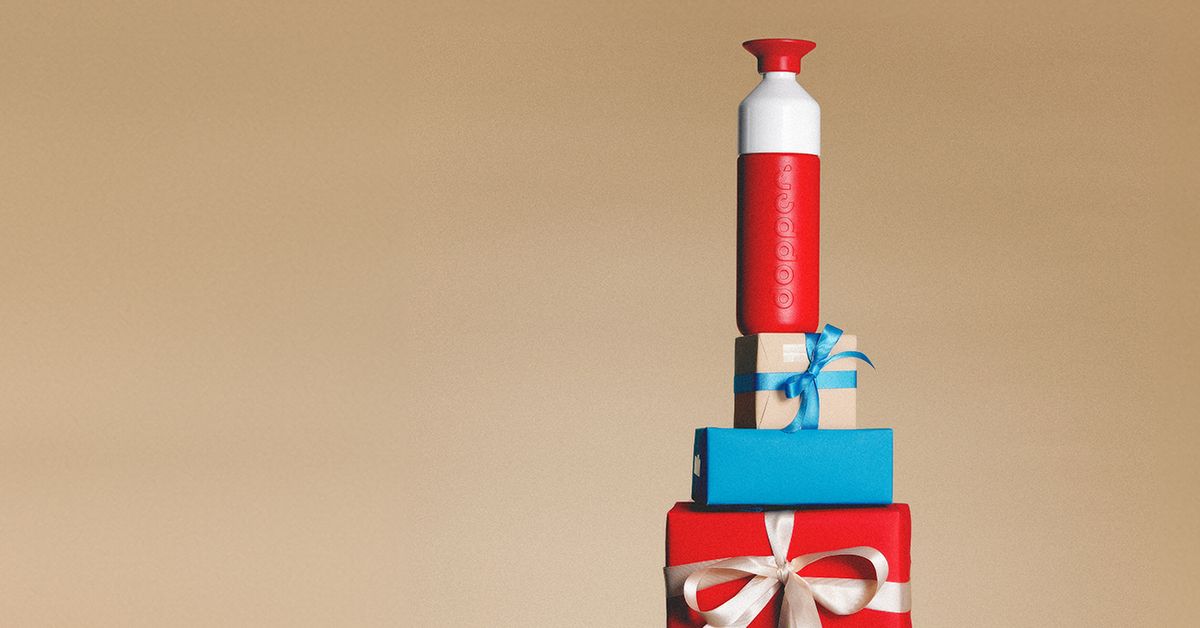 Dopper-flessen met logo ~ Dopper