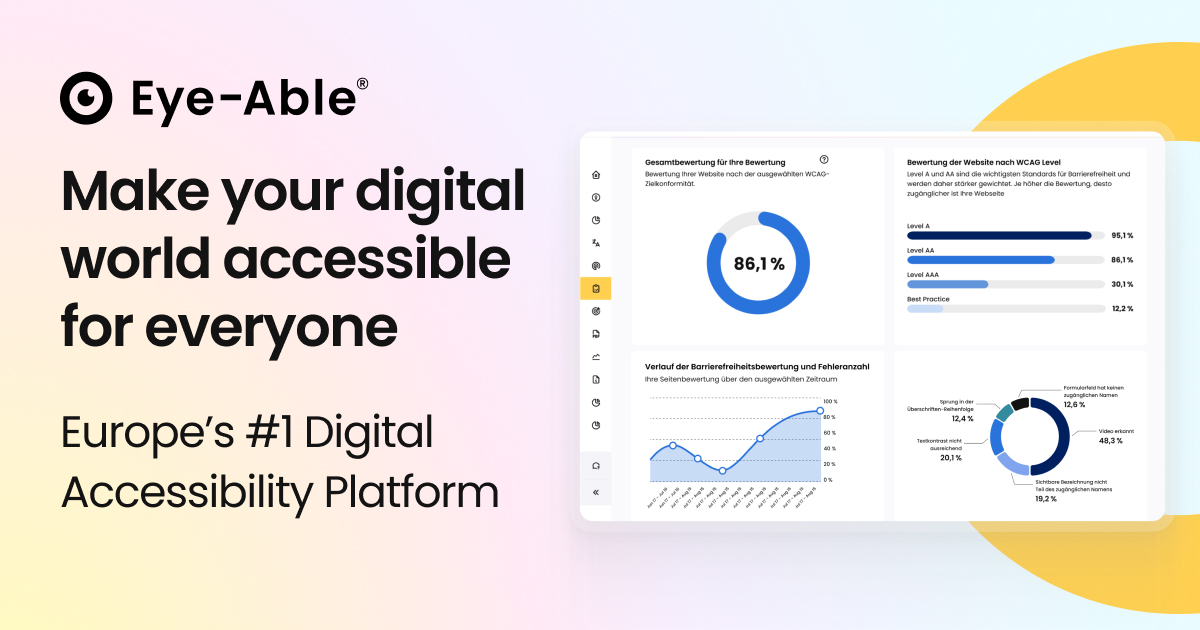 Digital Accessibility Platform | Eye-Able