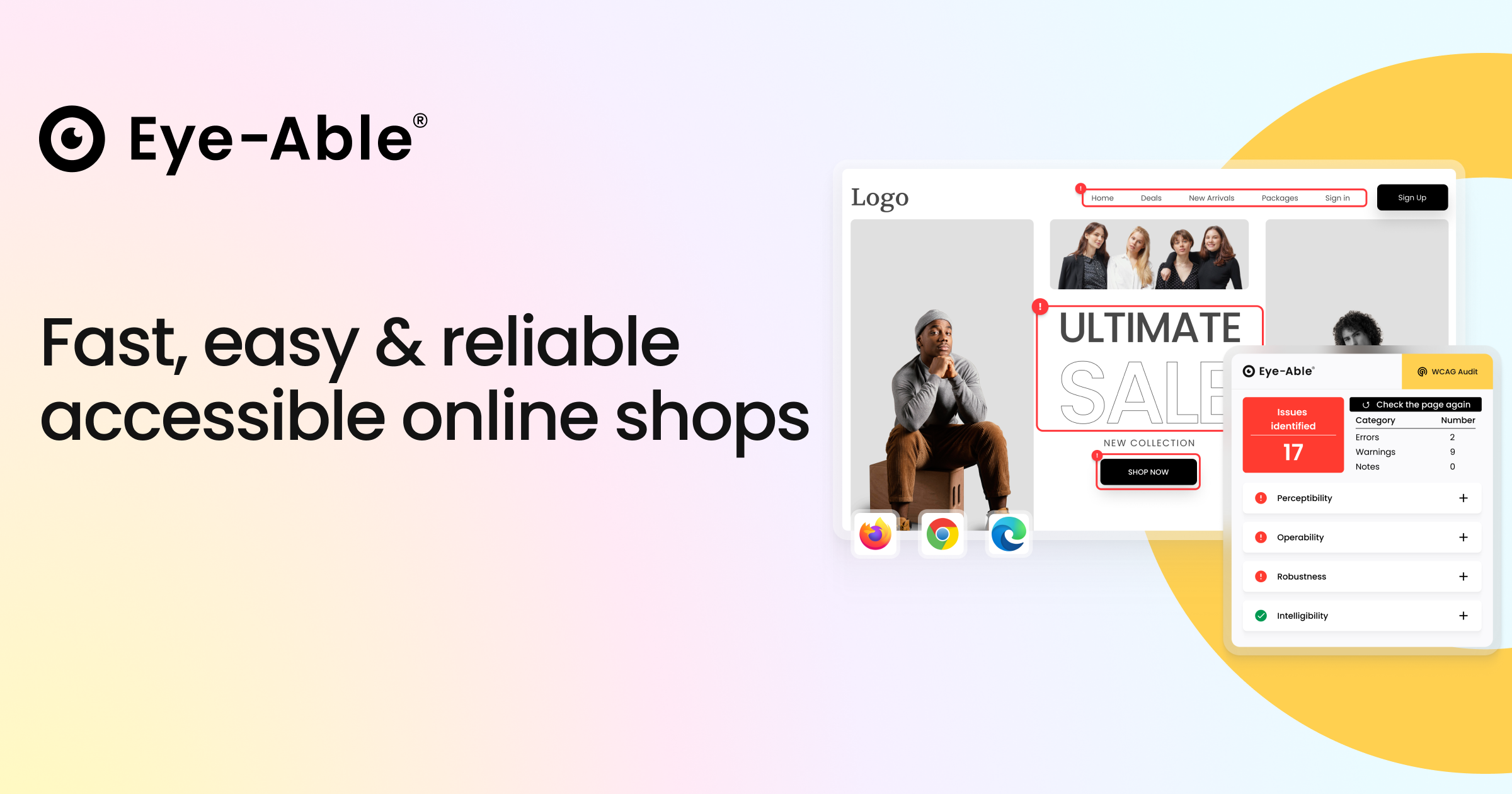 Accessible Online Shop: Does your store comply with the BFSG? | Eye-Able