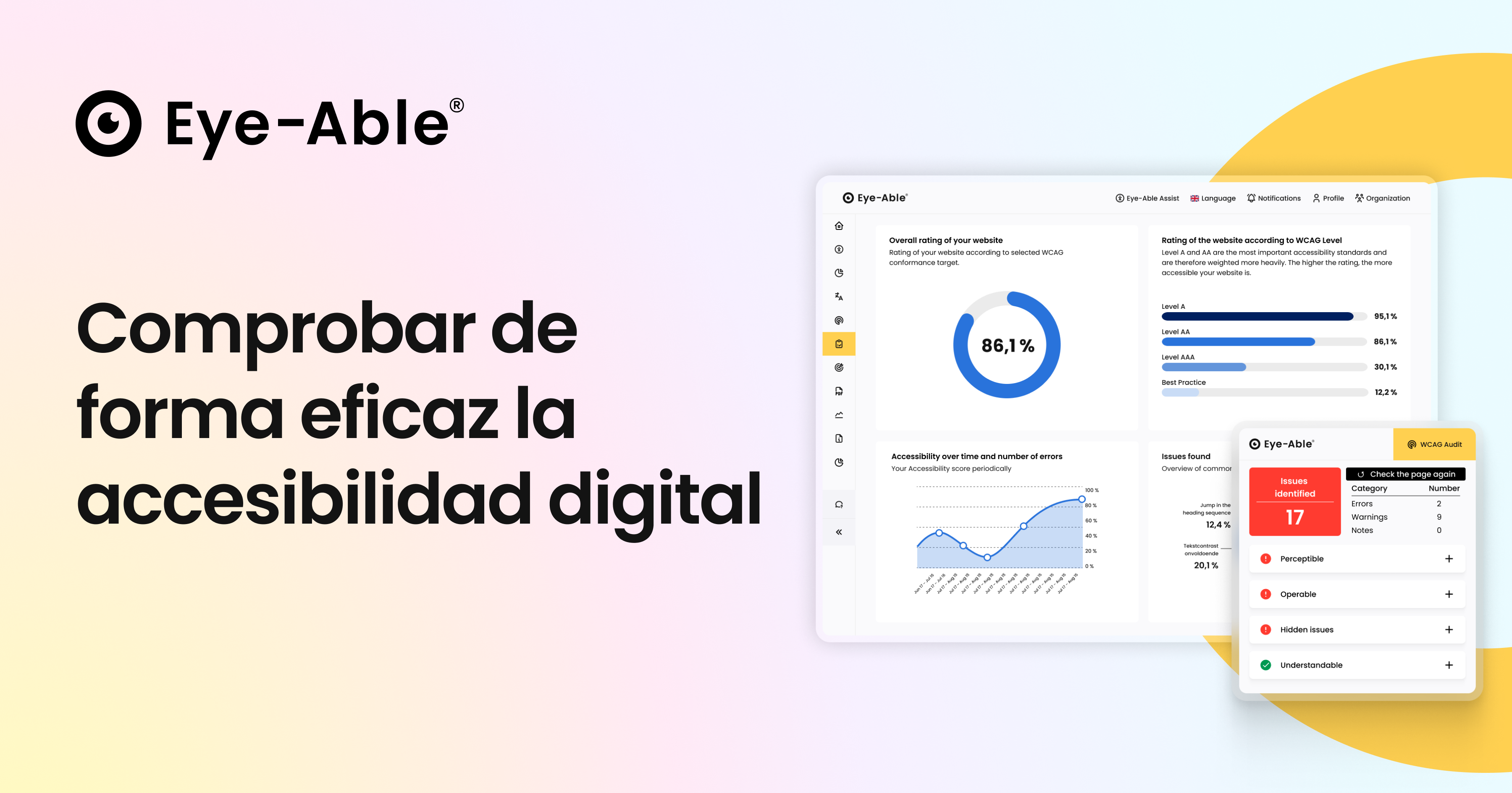 Pruebas de accesibilidad: comprueba sitios web y aplicaciones | Eye-Able