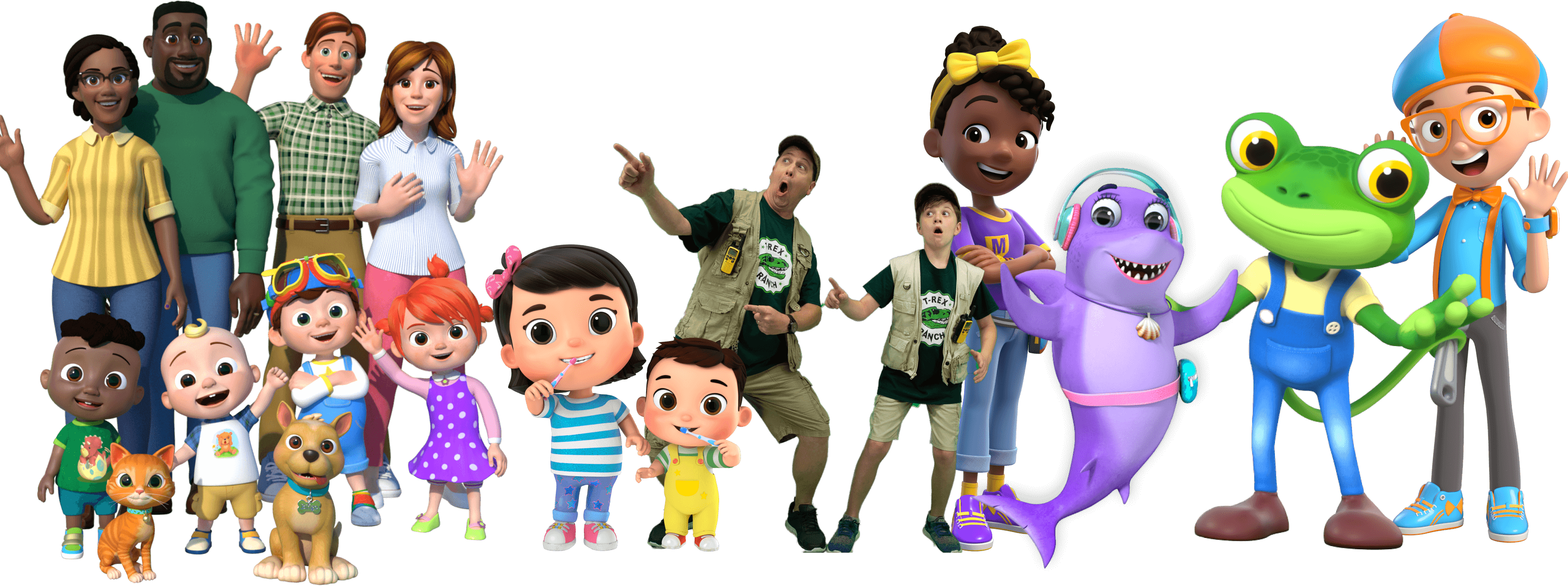 Listen to Moonbug's Favourite Shows Online