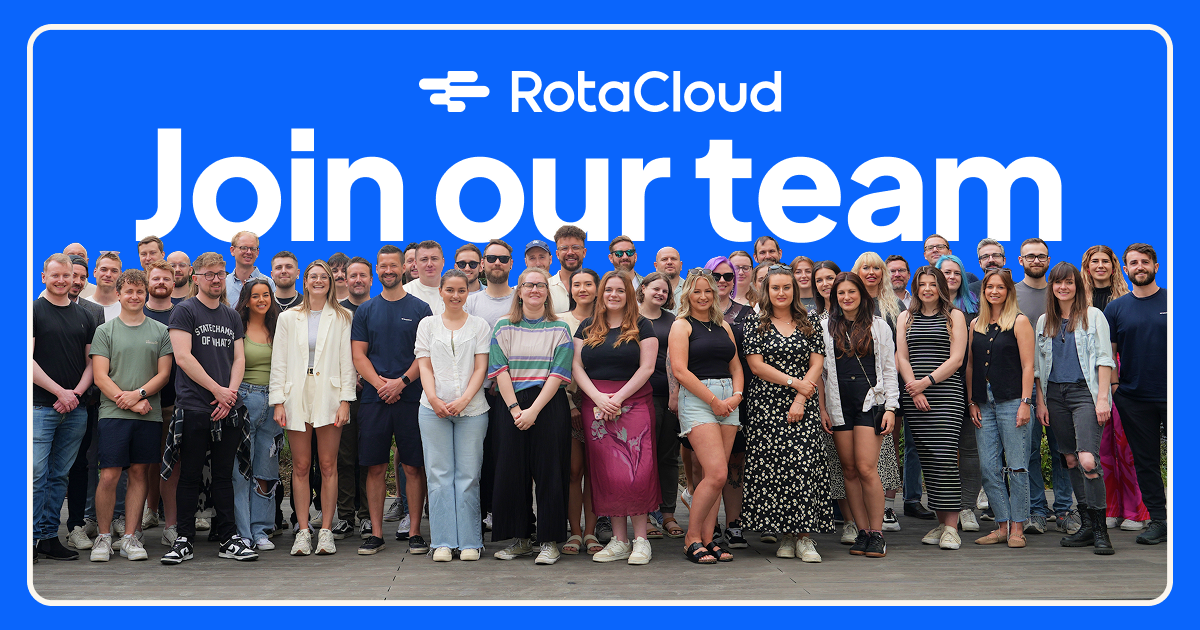Careers and job opportunities · RotaCloud