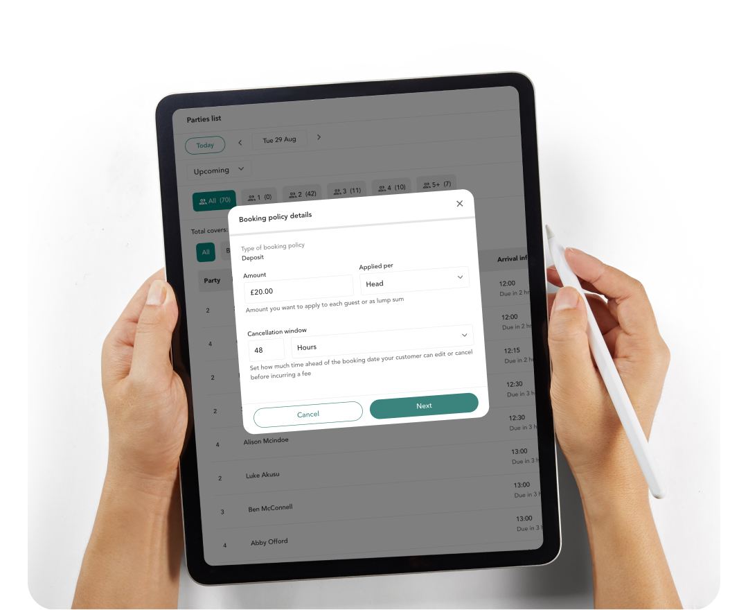 Dojo Bookings Restaurant Management System | Dojo
