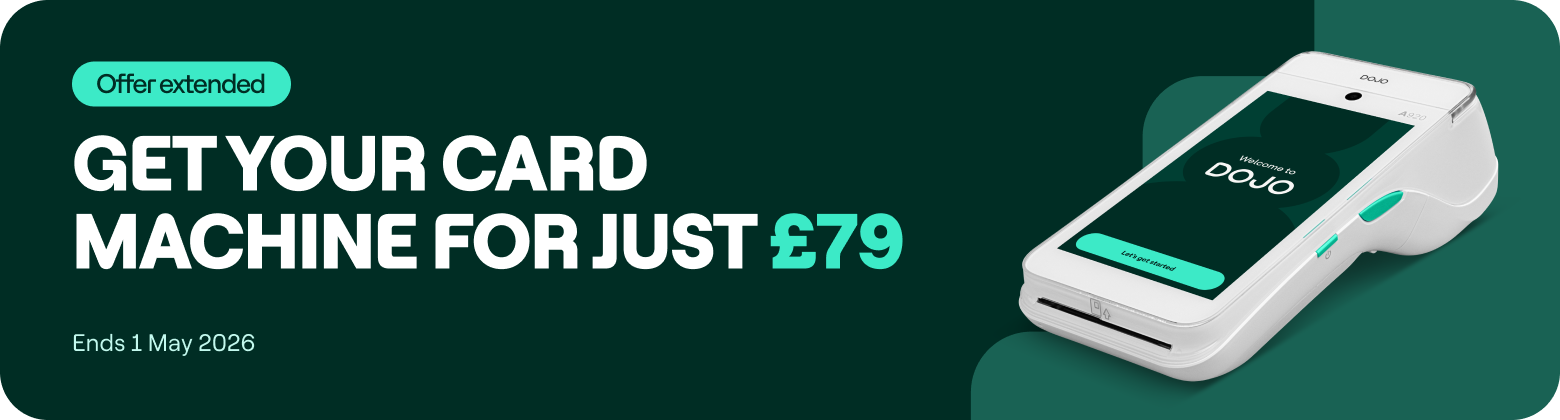 Pricing and fees | Dojo card machine
