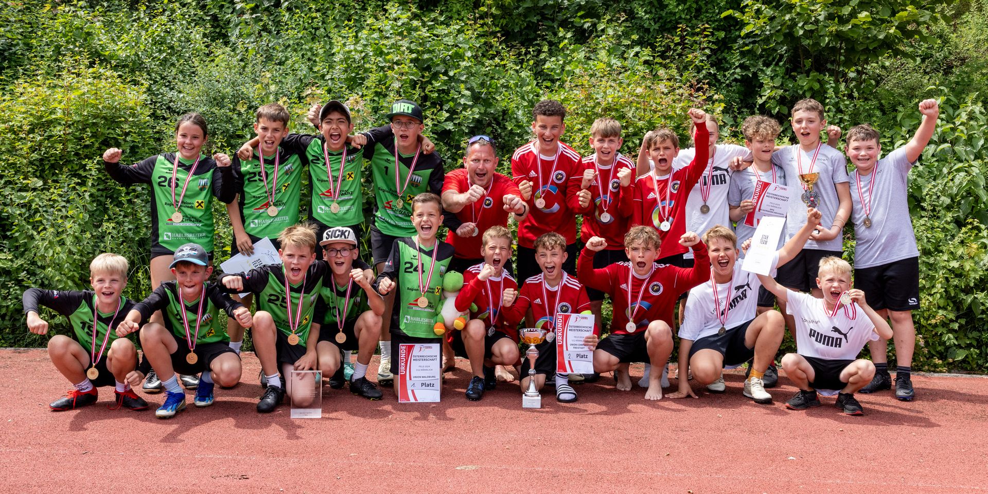 Österreichische Meisterschaft U12 & U16 (Feld 2024) | Faustball Austria