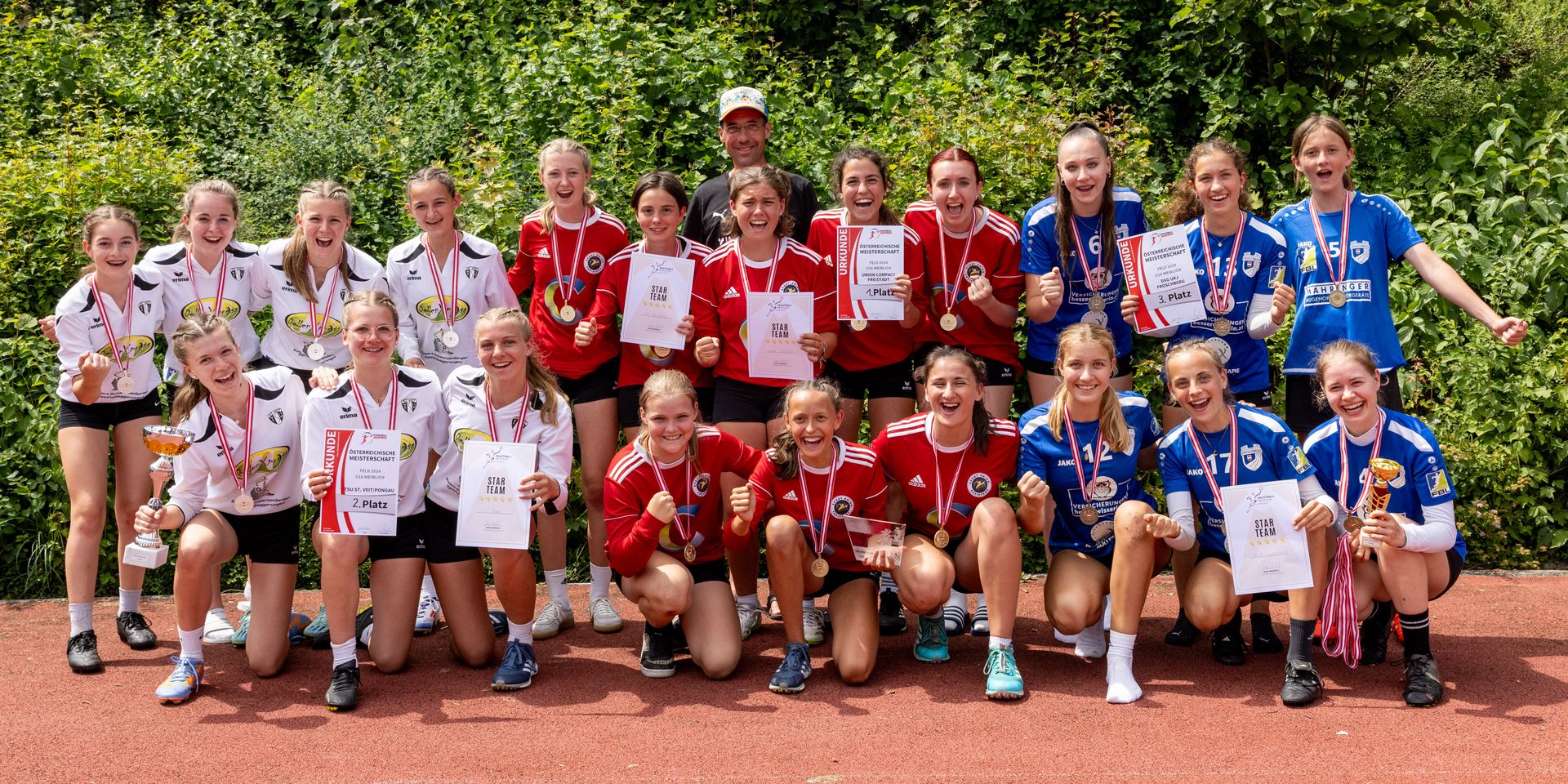 Österreichische Meisterschaft U12 & U16 (Feld 2024) | Faustball Austria